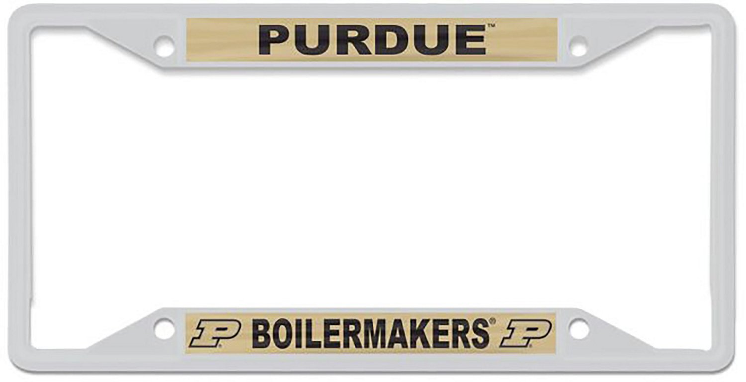 WinCraft Purdue University Team Color License Plate Frame | Academy