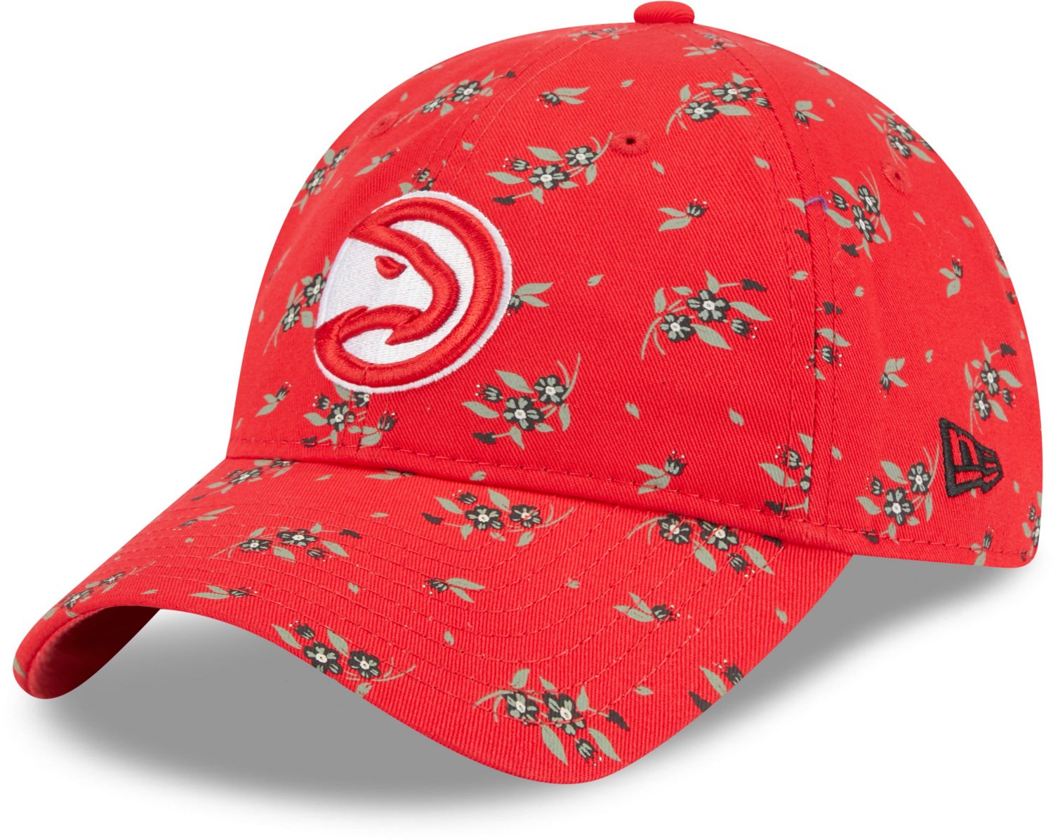 New Era Women's Atlanta Hawks OTC Bloom Adjustable 9TWENTY Cap | Academy