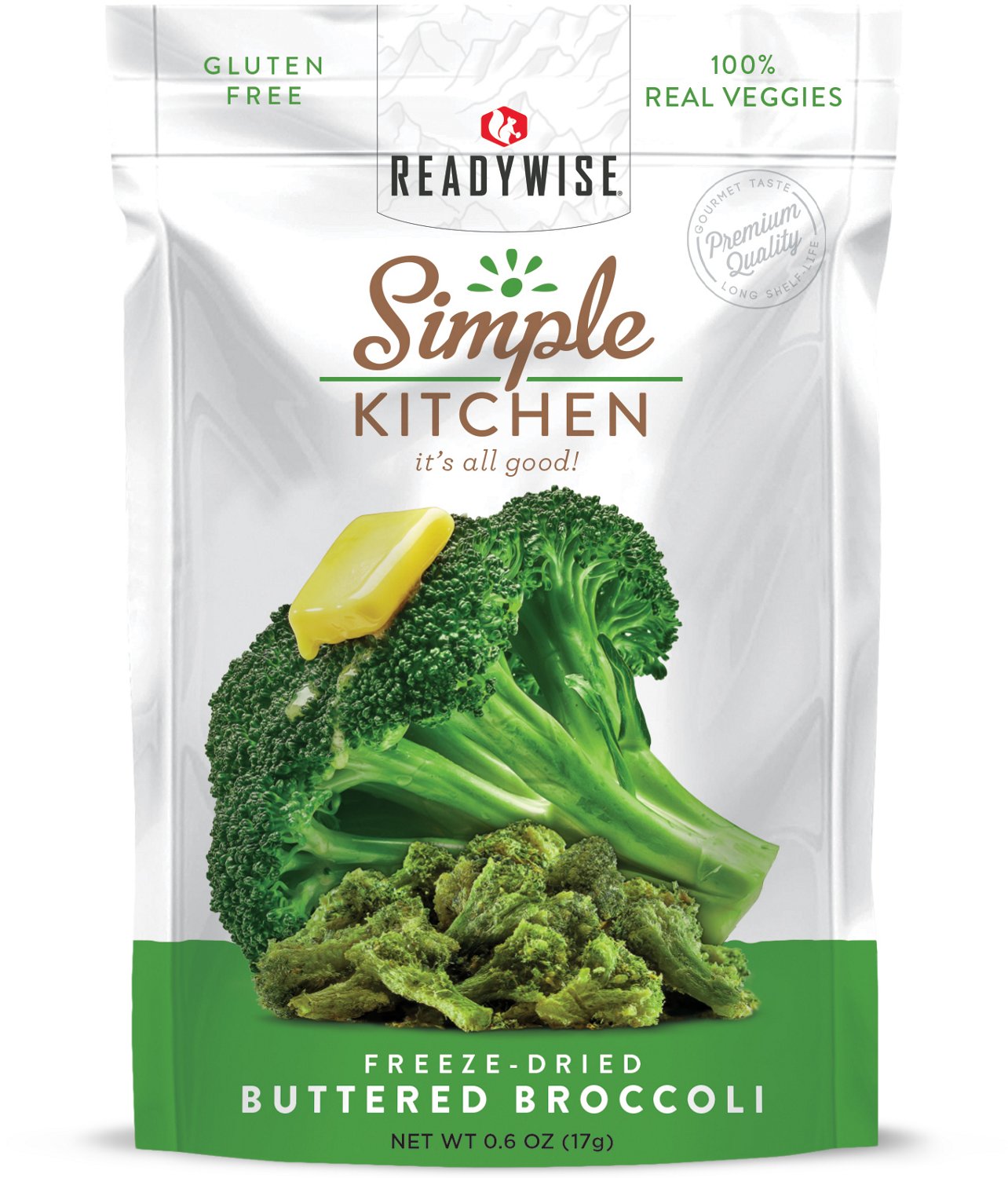 ReadyWise Simple Kitchen Buttered Broccoli 6-Pack | Academy