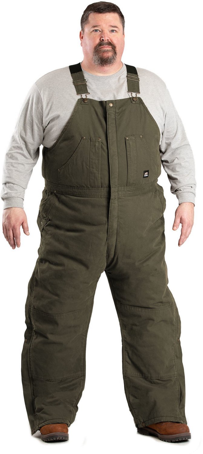 Berne Men's Original Washed Insulated Bib Overalls | Academy