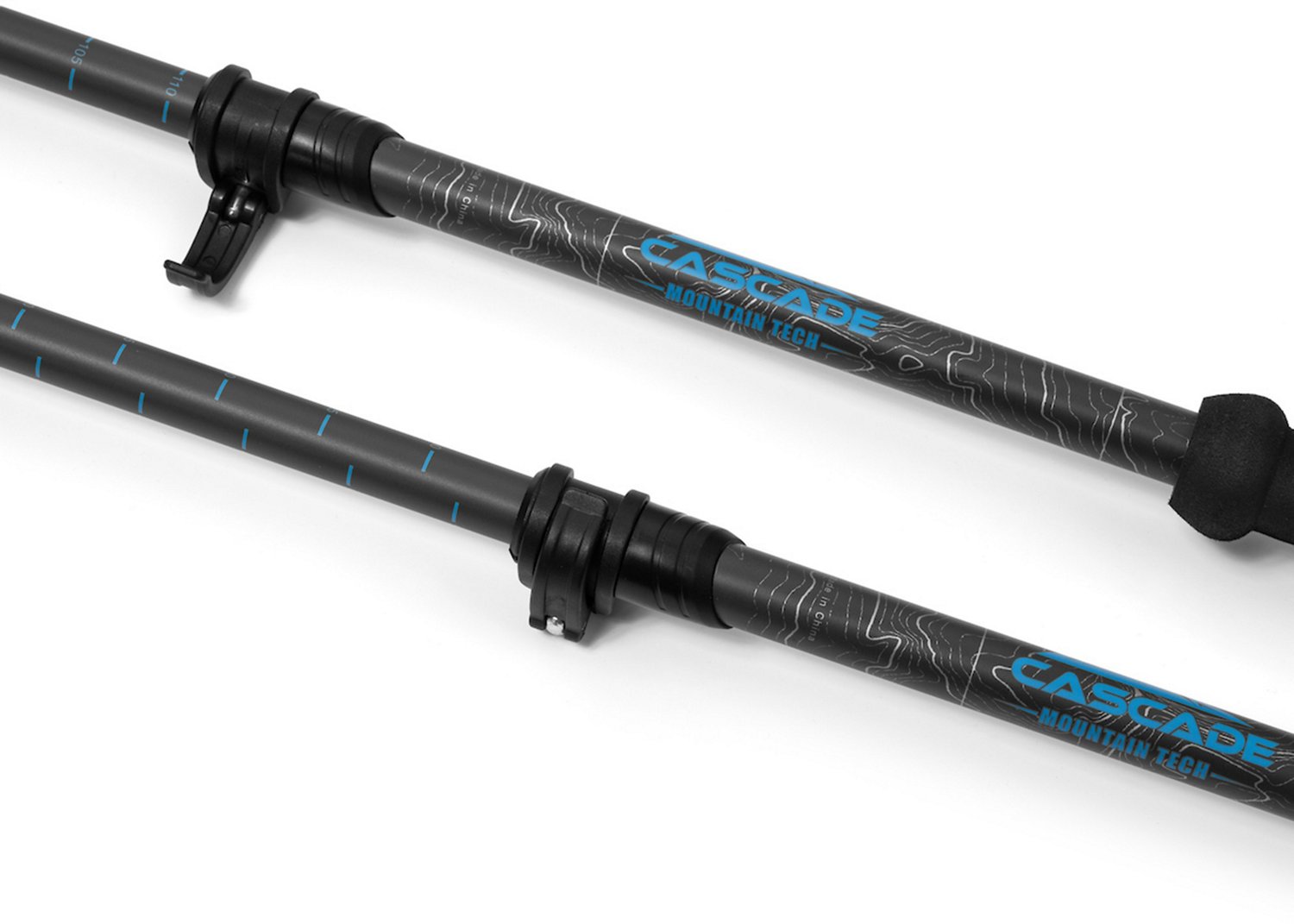 Cascade Mountain Tech Carbon Fiber Quick Lock Trekking Poles | Academy