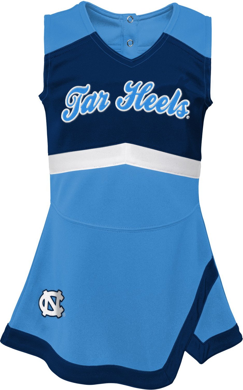 Outerstuff Girls' University of North Carolina Cheer Captain Dress ...