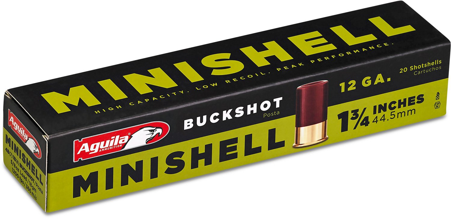 Aguila Ammunition Minishell 12 Gauge Shotshells | Academy