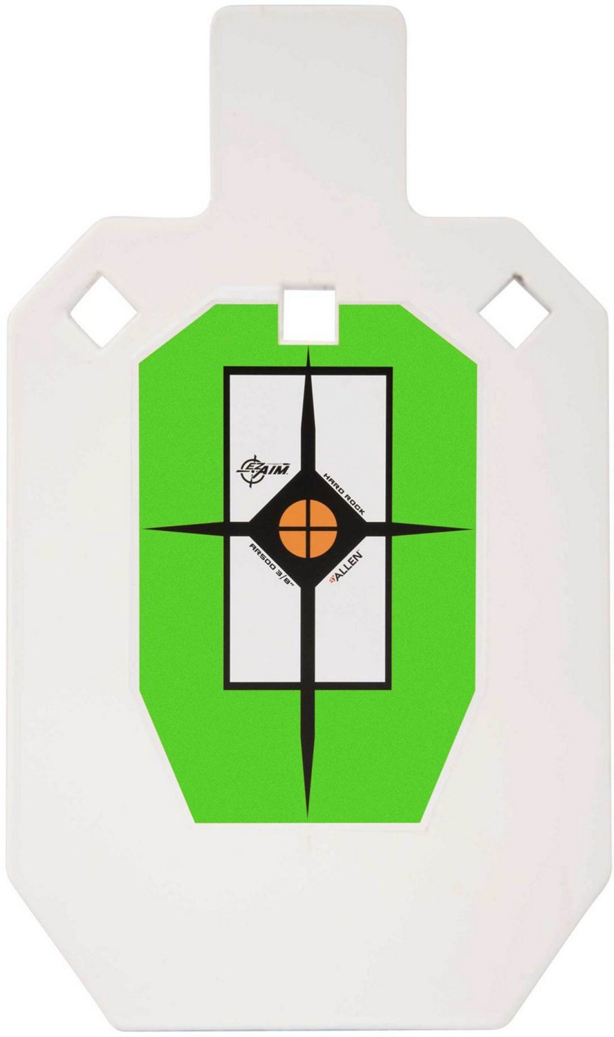 Allen Company EZ Aim 6x10in Hardrock AR500 IPSC Silhouette Shooting ...