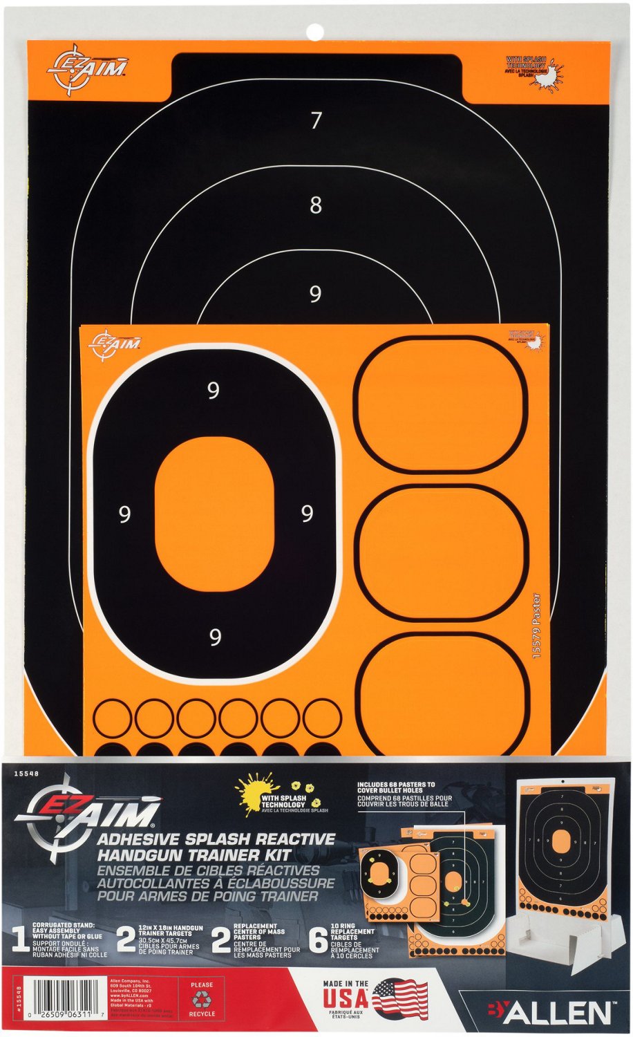 Allen Company EZ Aim 14x22in Splash Firearm Trainer Kit | Academy