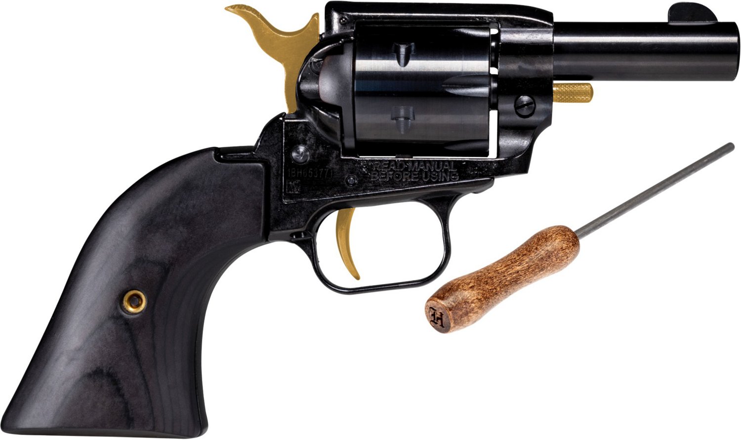 Heritage Barkeep 3in 22lr Gold Accent Single Action Revolver Academy