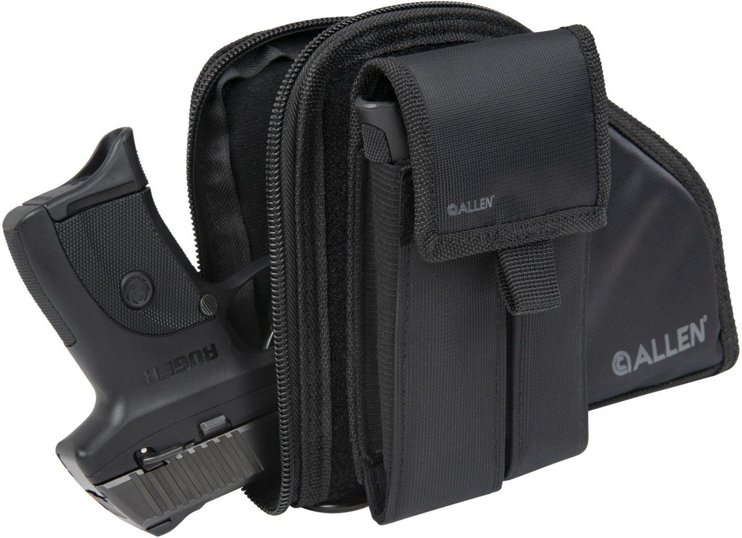 Allen Company Compact 8 in Pistol Case with Mag Pouch | Academy