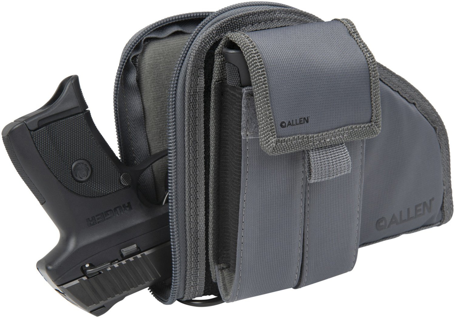 Allen Company Compact 8 in Pistol Case with Mag Pouch | Academy