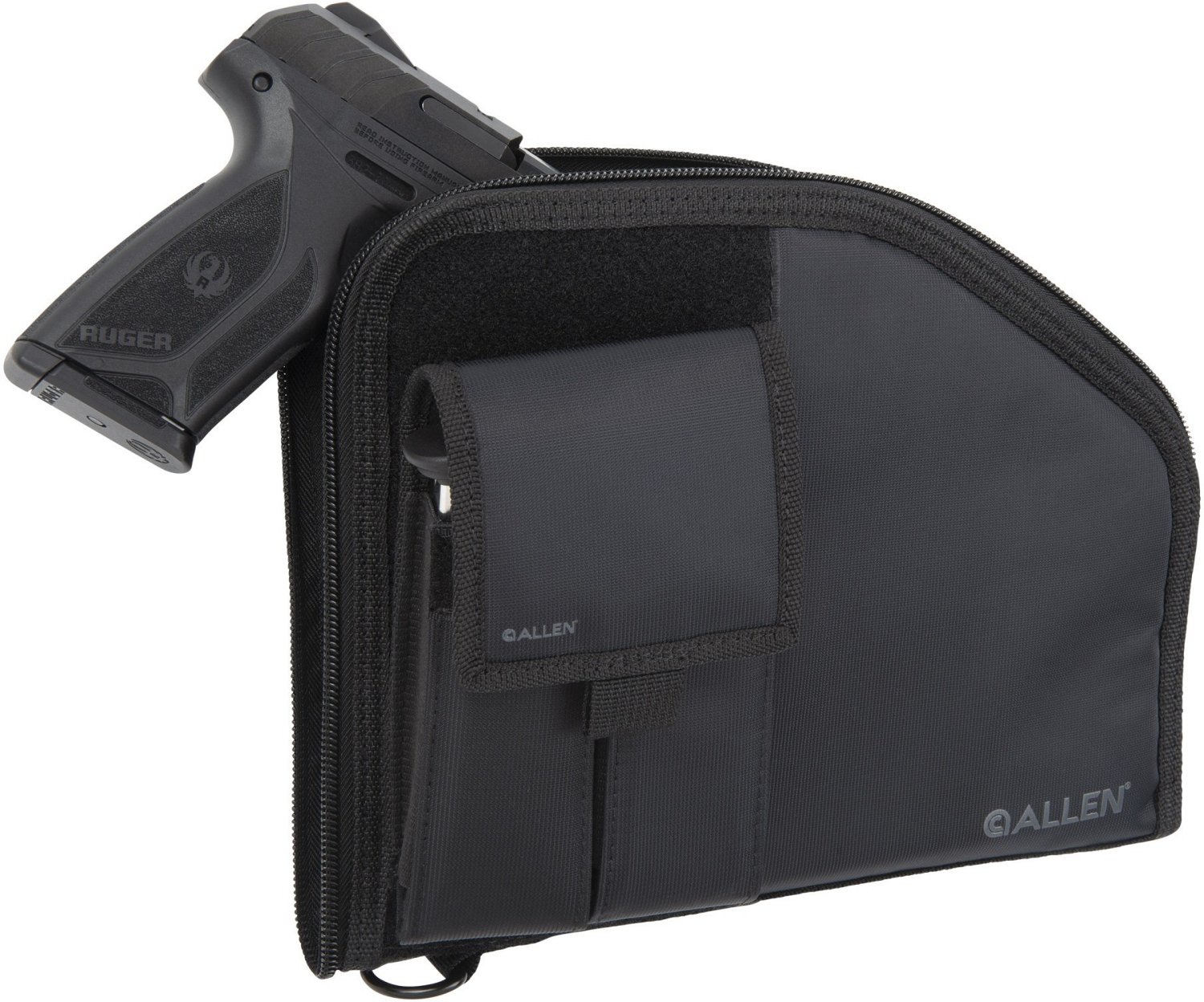 Allen Company Compact 9.5 in Pistol Case with Mag Pouch | Academy