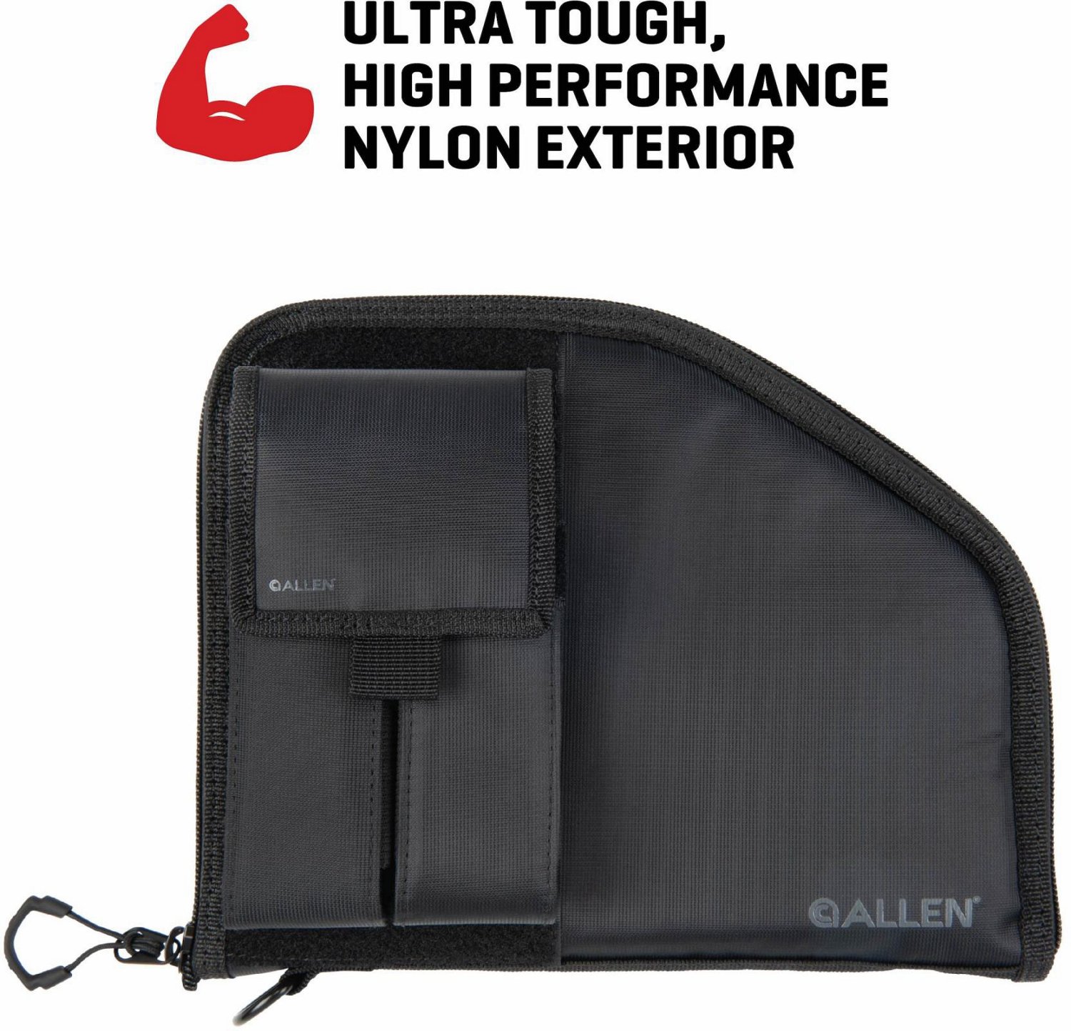 Allen Company Compact 9.5 in Pistol Case with Mag Pouch | Academy