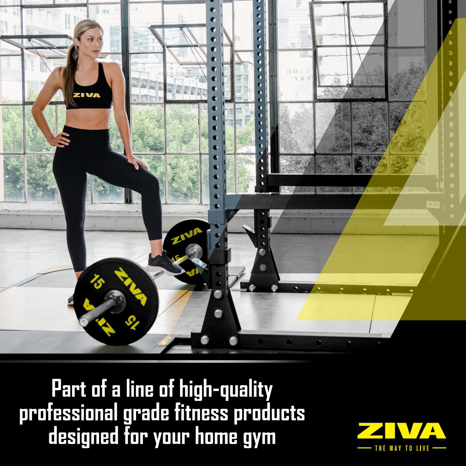 ZIVA Performance Rubber Bumper Plate | Academy