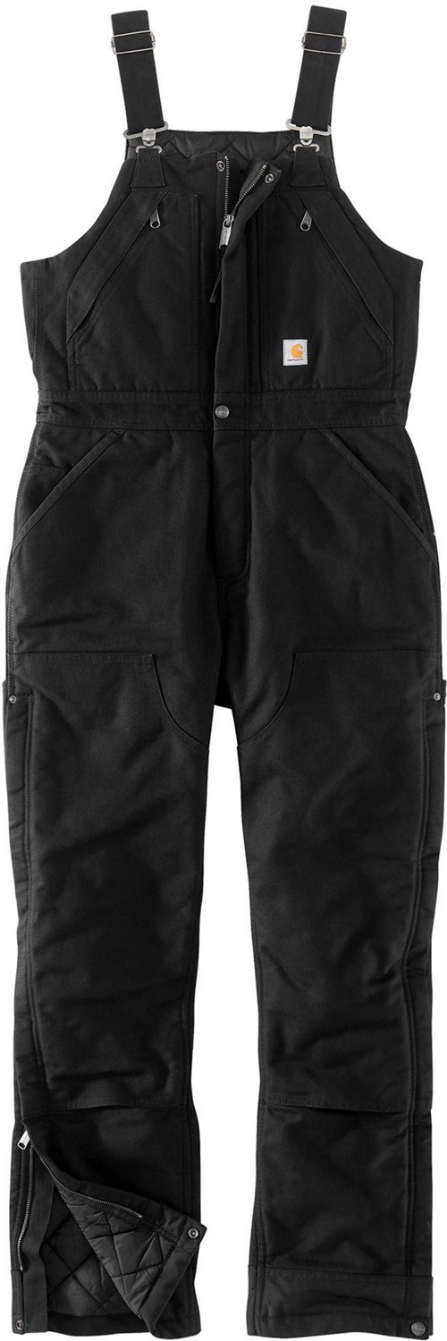 Carhartt Women's Loose Fit Washed Duck Insulated Bib Coverall | Academy