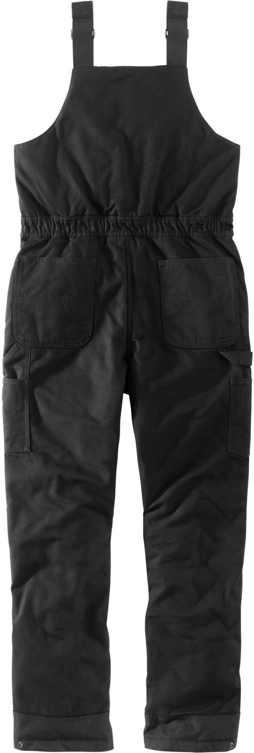 Carhartt Women's Loose Fit Washed Duck Insulated Bib Coverall | Academy