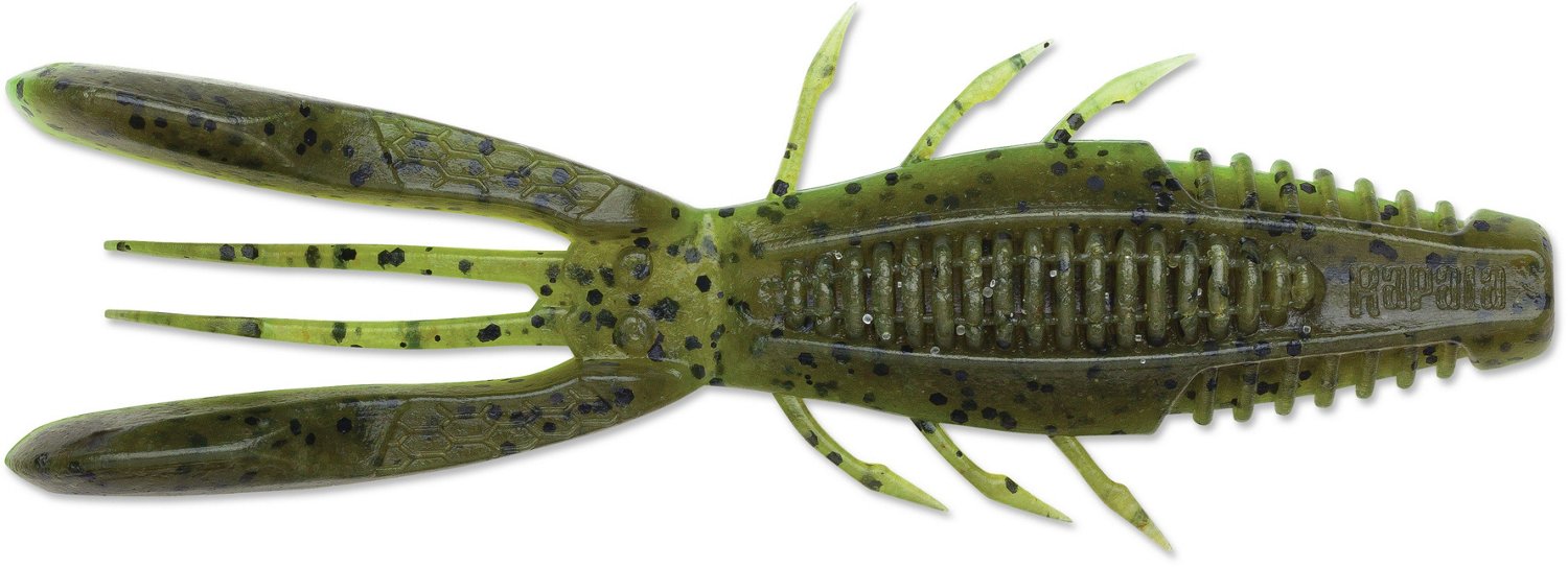 Rapala Crush City Bronco Bug 4 in Unrigged Plastic Swim Baits 6-Pack ...