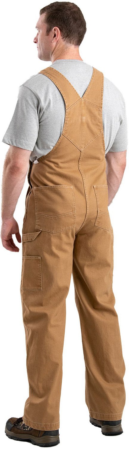 Berne Men's Vintage Washed Duck Bib Overall | Academy