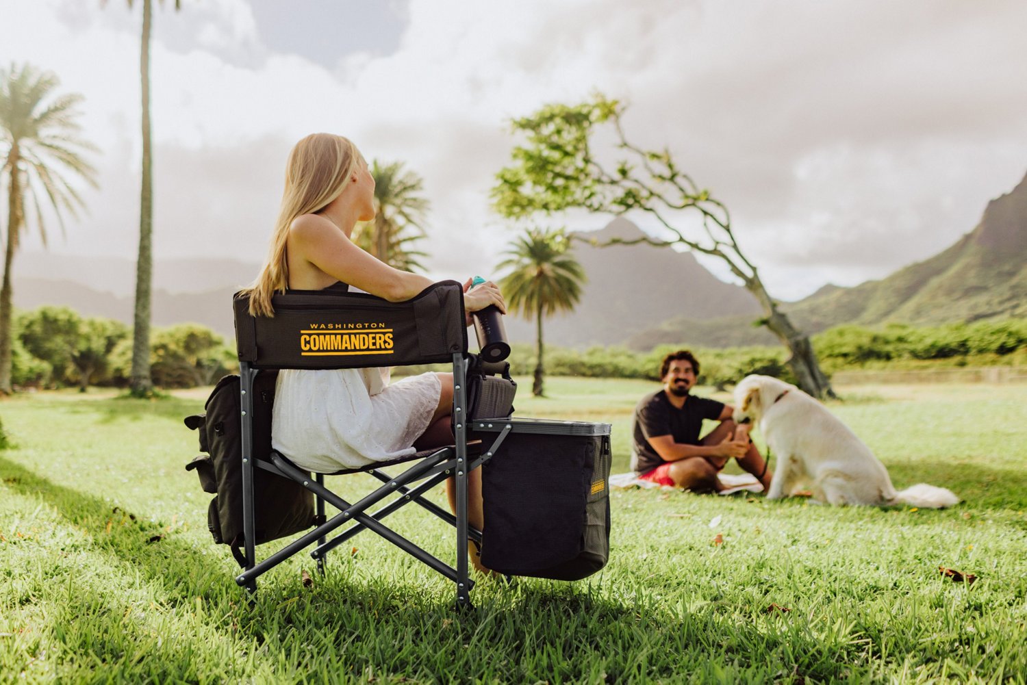 Picnic Time Washington Commanders All-in-One Fusion Camping Chair | Academy