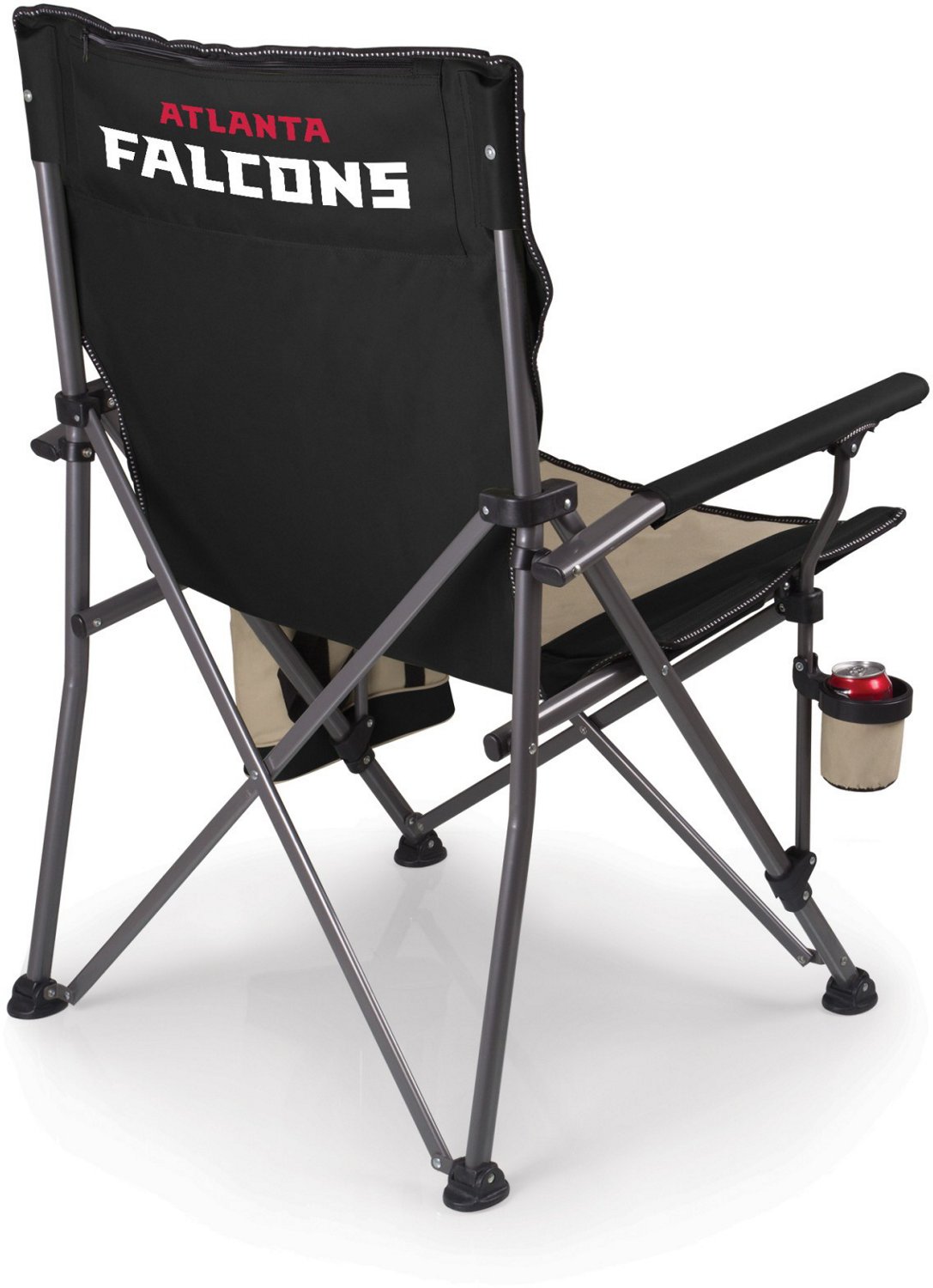 Picnic Time Atlanta Falcons Team Big Bear XXL Camp Chair with Cooler ...