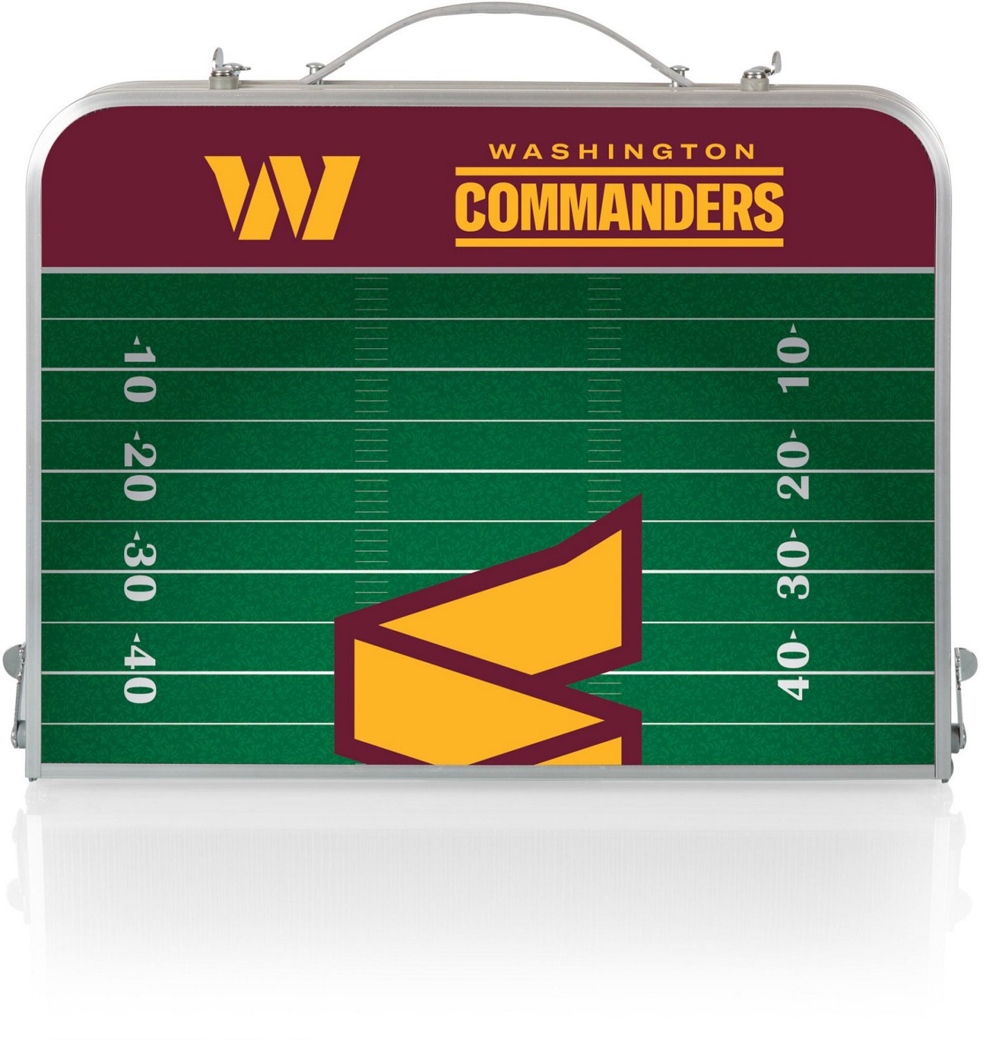 Picnic Time Washington Commanders Mini Portable Folding Table | Academy