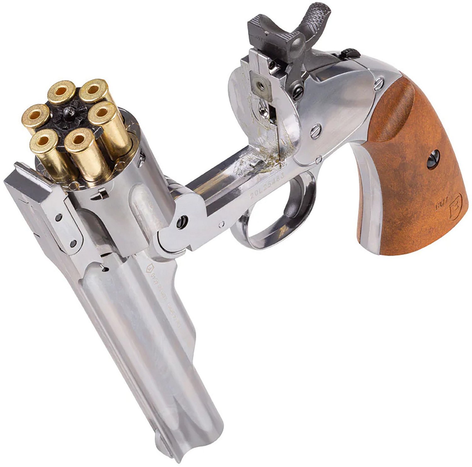 Barra Airguns Schofield Nickel .177 5 in Airsoft Revolver | Academy