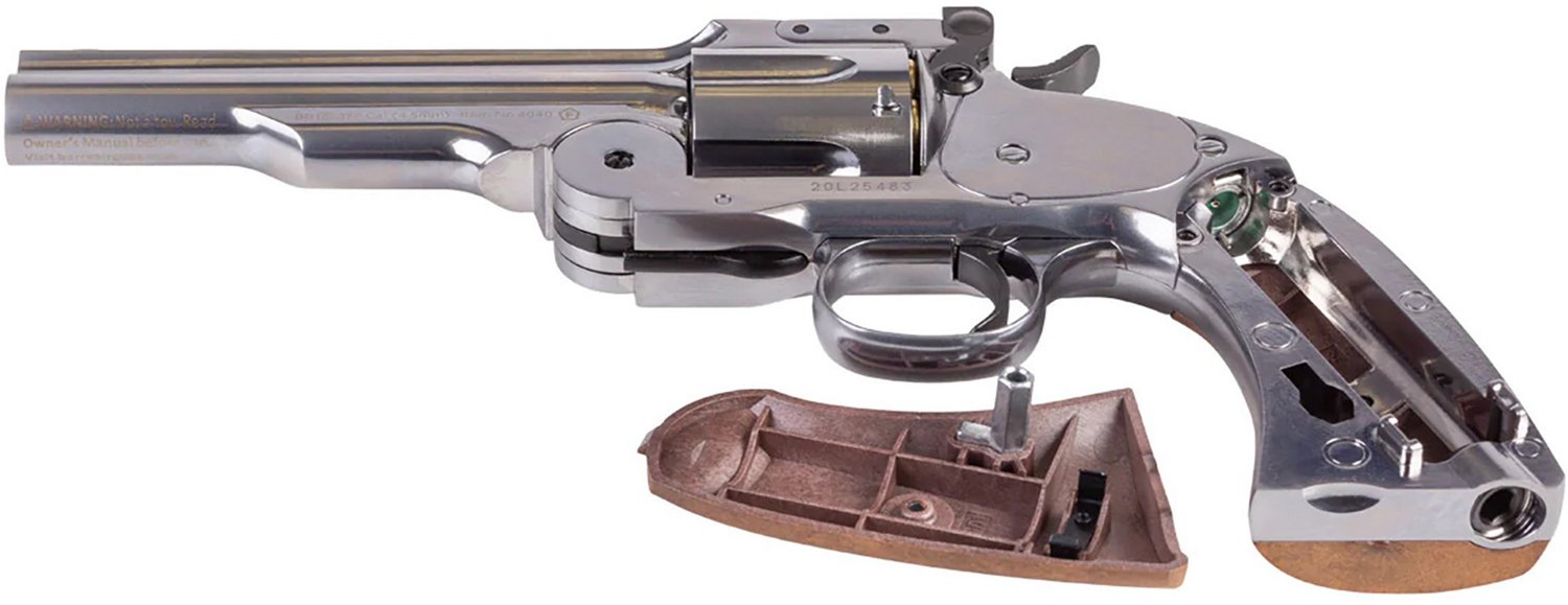 Barra Airguns Schofield Nickel .177 5 in Airsoft Revolver | Academy