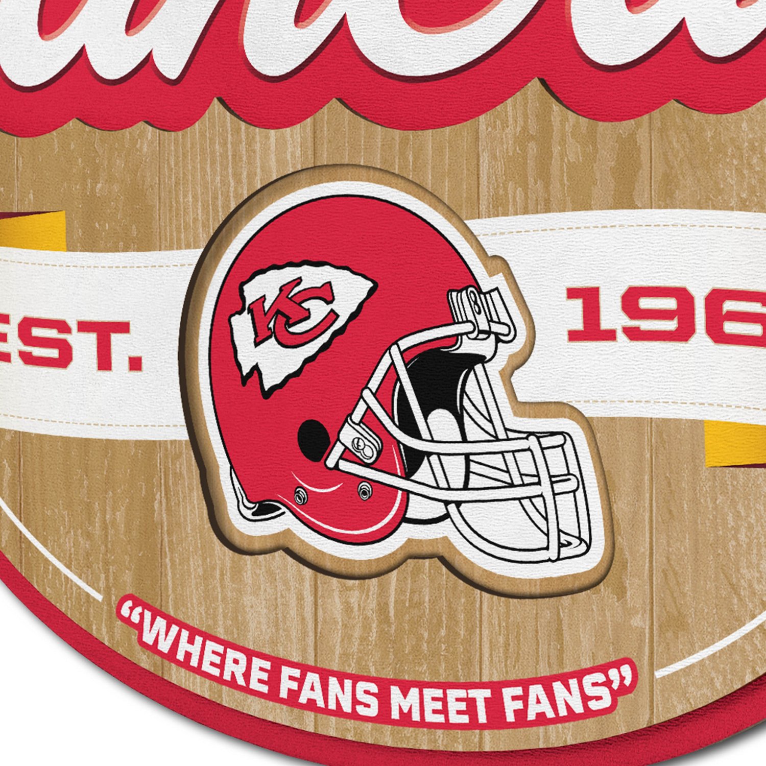 YouTheFan Kansas City Chiefs Fan Cave Sign | Academy