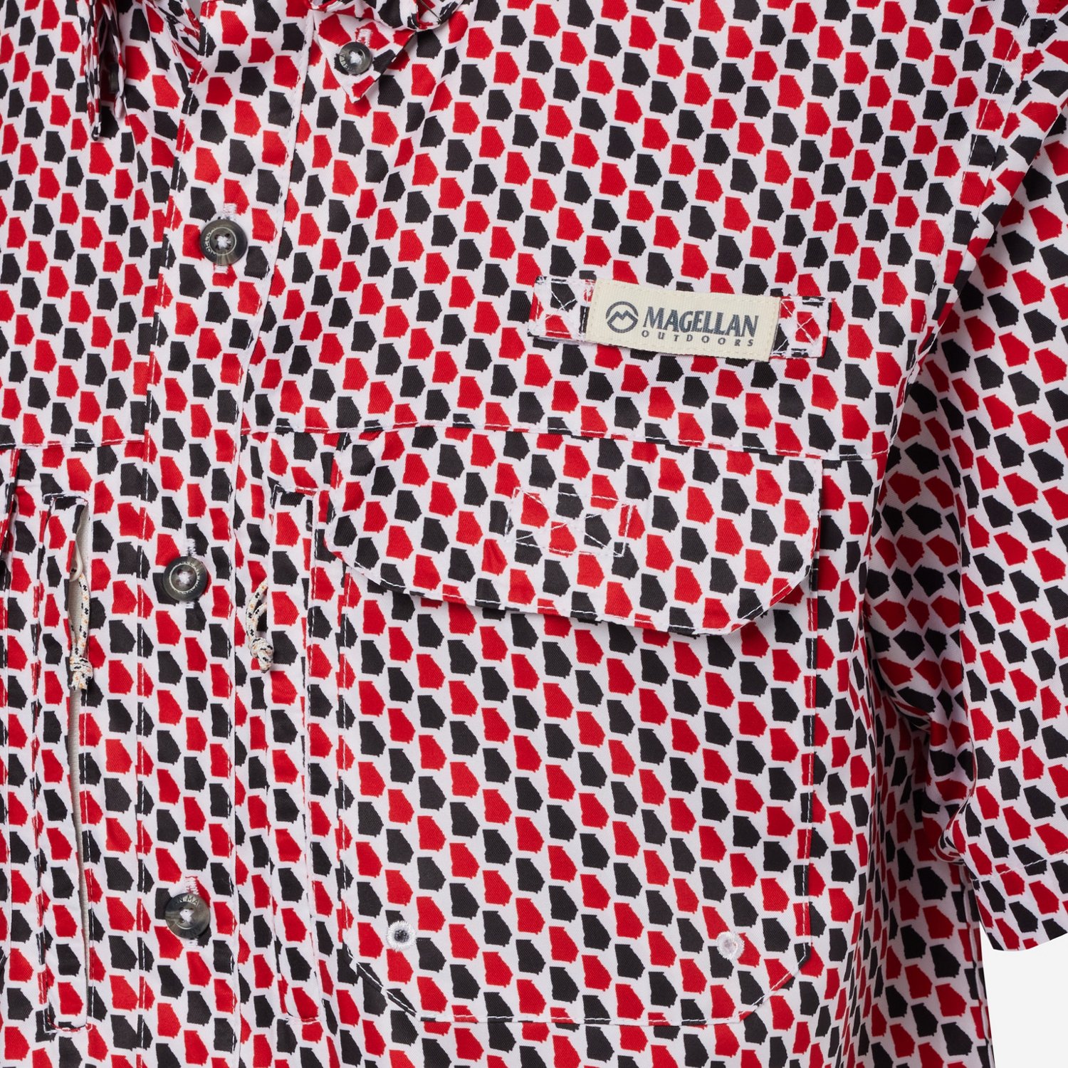 Magellan Outdoors Men's Georgia Local State Print Shirt | Academy