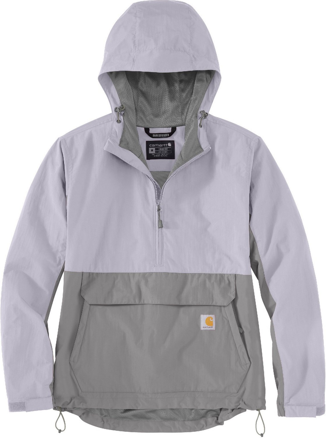 Carhartt Women's Rain Defender Loose Fit Lightweight Packable Anorak ...