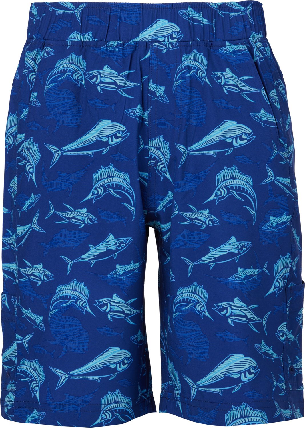 Magellan Outdoors Boys' Caddo Lake Print Fishing Shorts 8 in | Academy