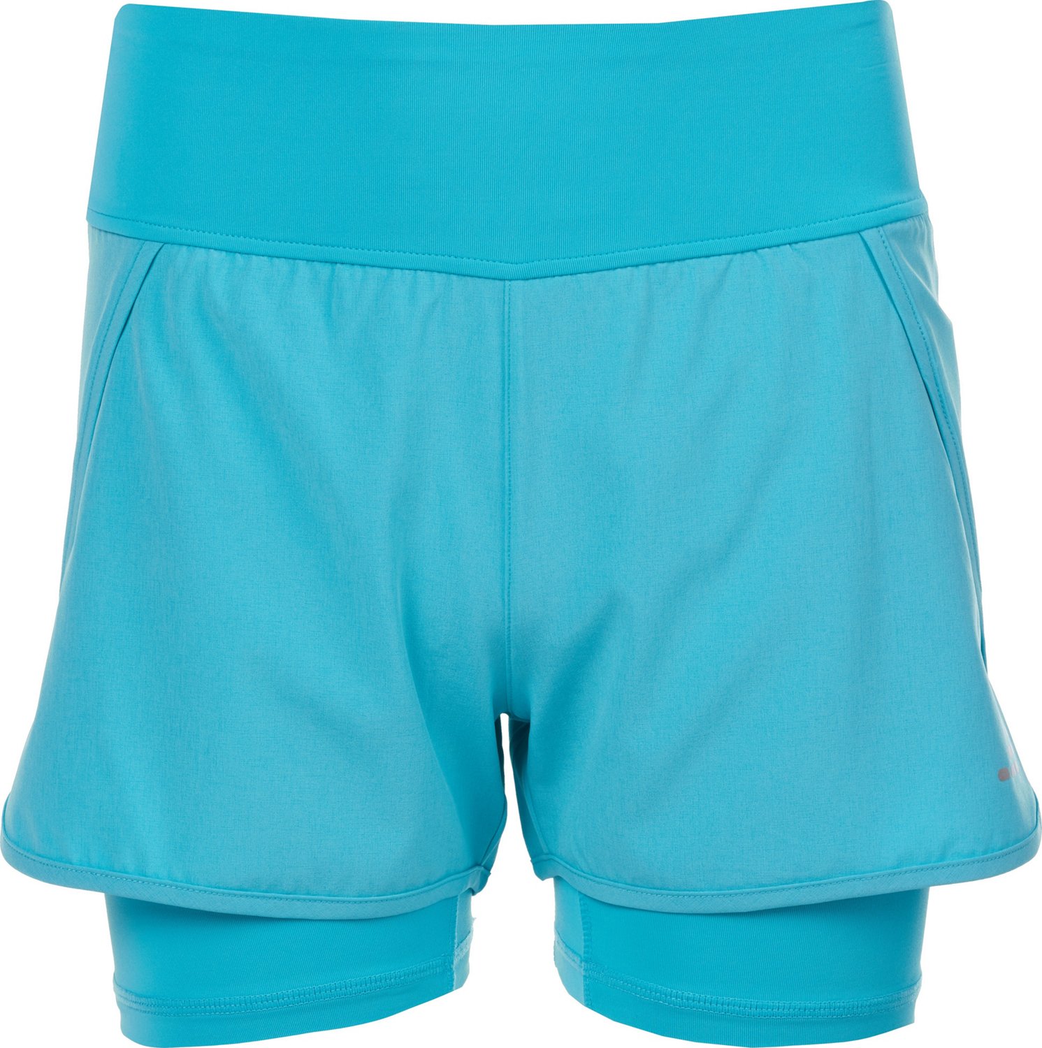BCG Girls' Run Knit WB 2-in-1 Running Shorts | Academy