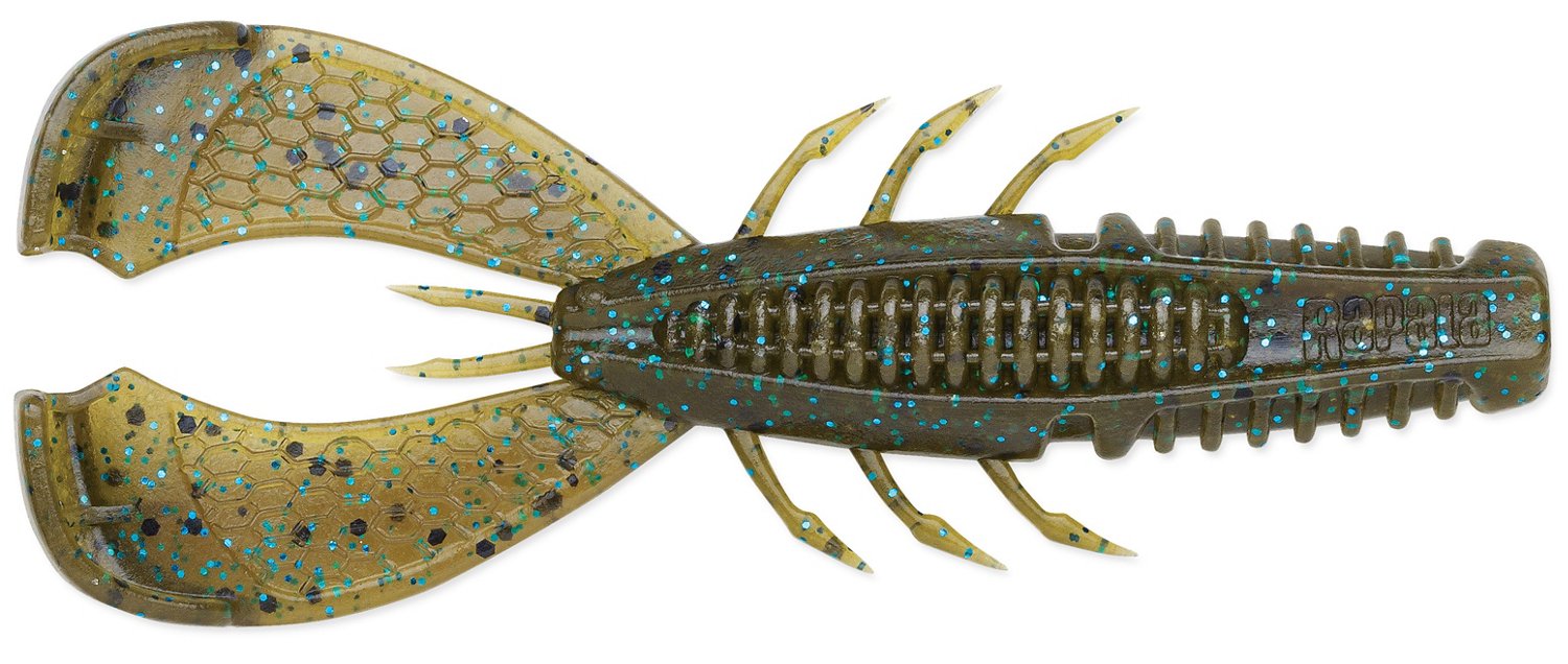 Rapala Crush City Cleanup Craw 3.5 in Baits 7-Pack | Academy