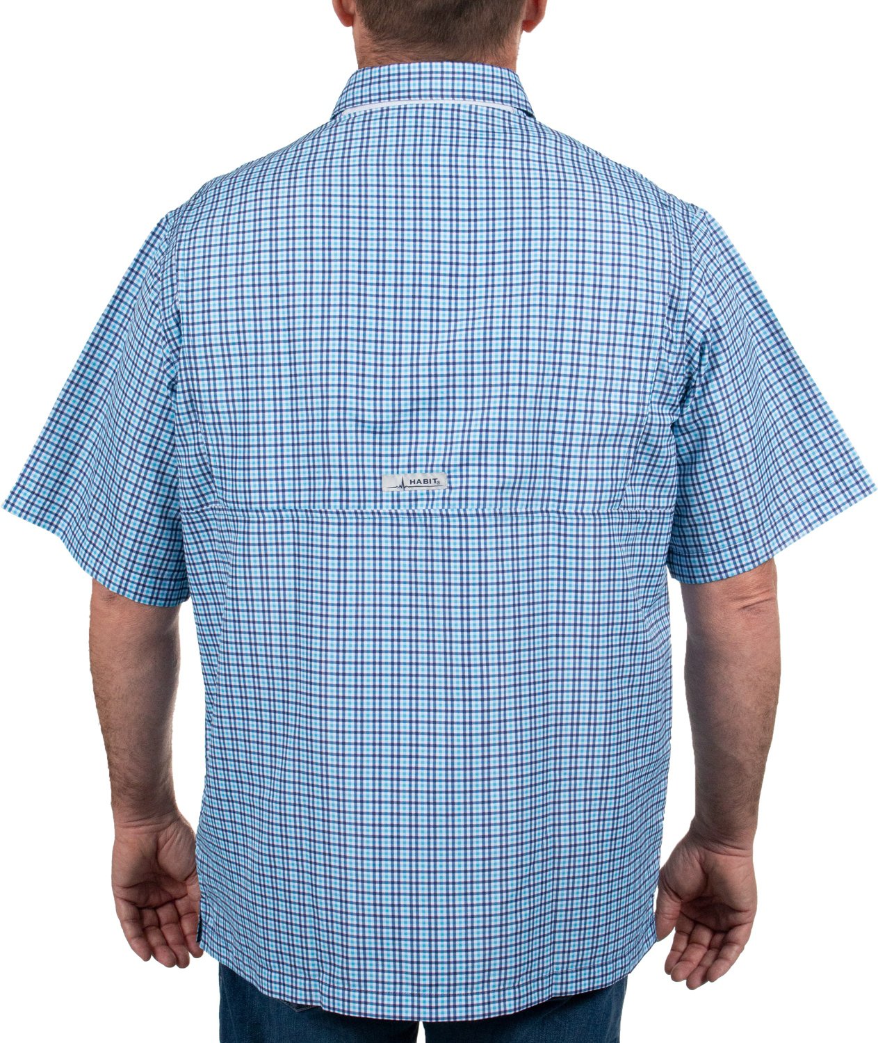 Habit Men's Skirr River Short Sleeve River Guide Fishing Shirt | Academy