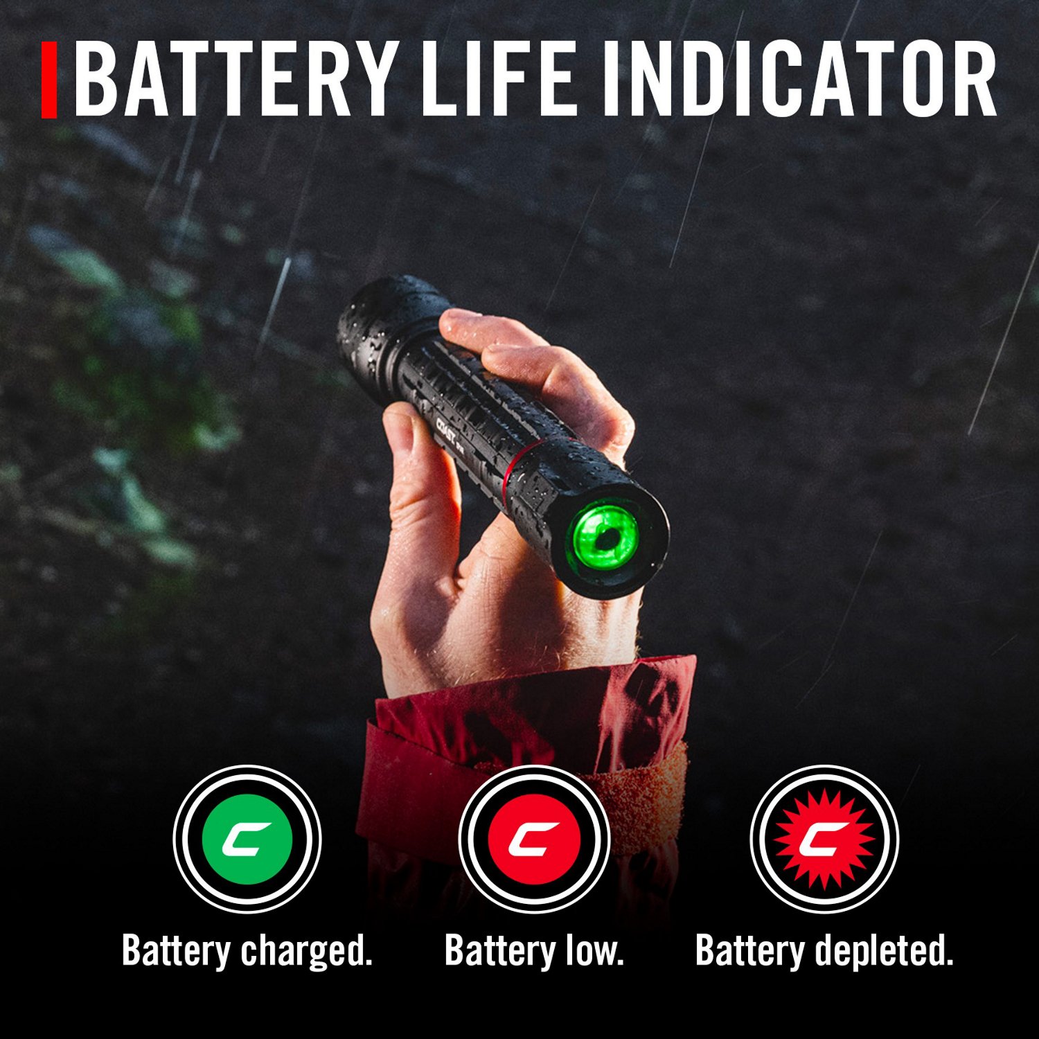 Coast XP40R Rechargeable 8,000 Lumen Flashlight | Academy