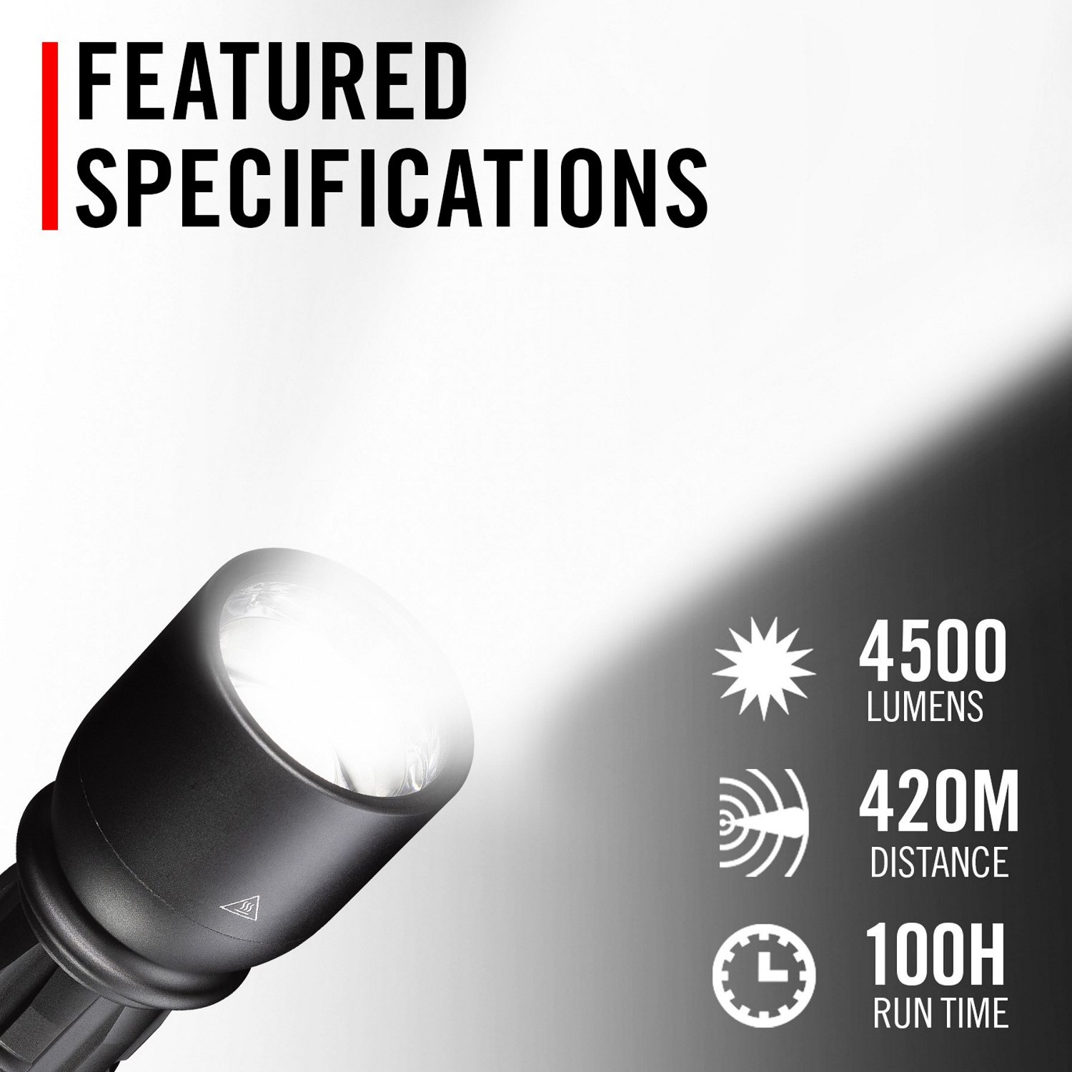 Coast XP40R Rechargeable 8,000 Lumen Flashlight | Academy