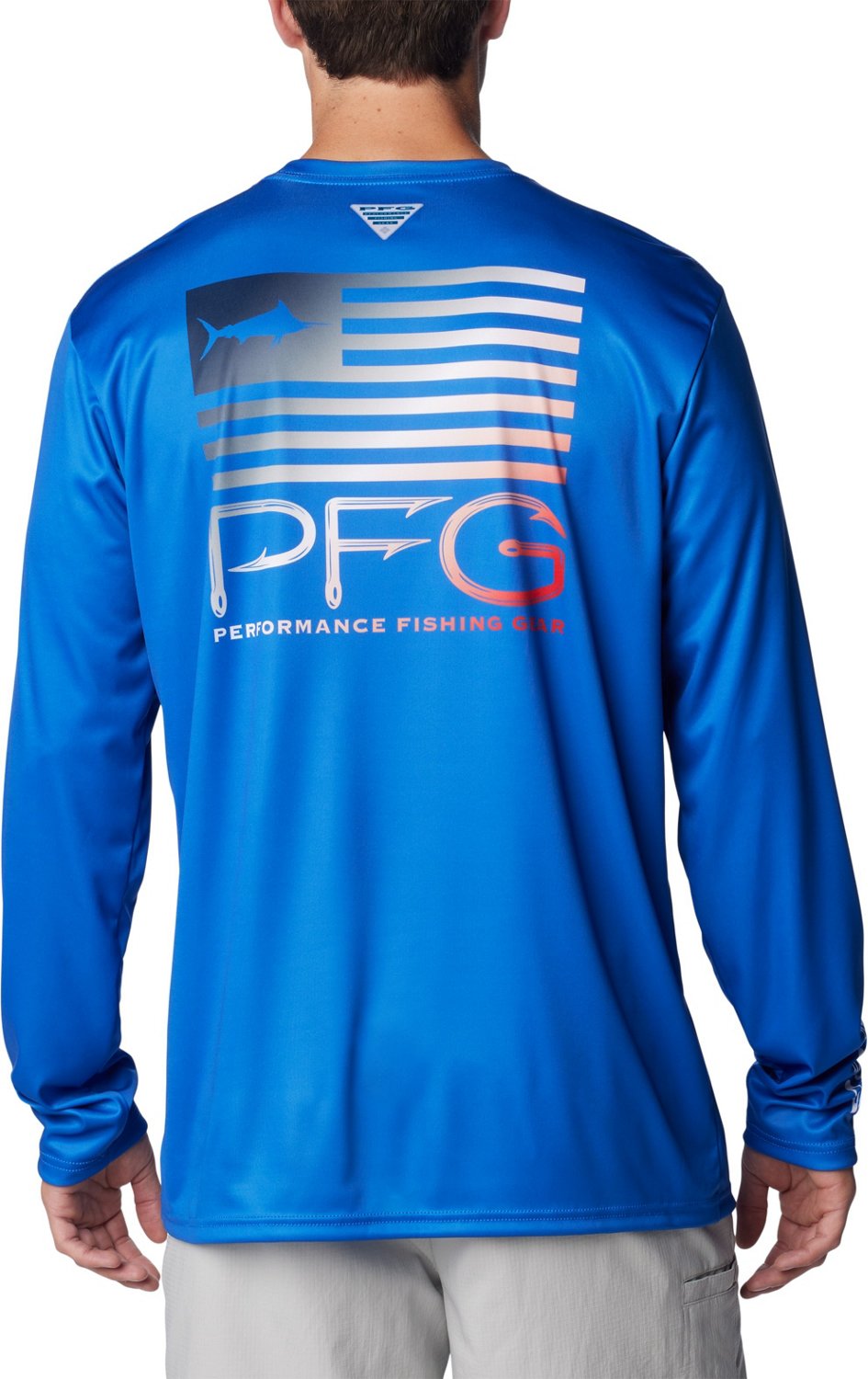 Columbia Sportswear Men's Terminal Tackle PFG Fish Star Long Sleeve ...