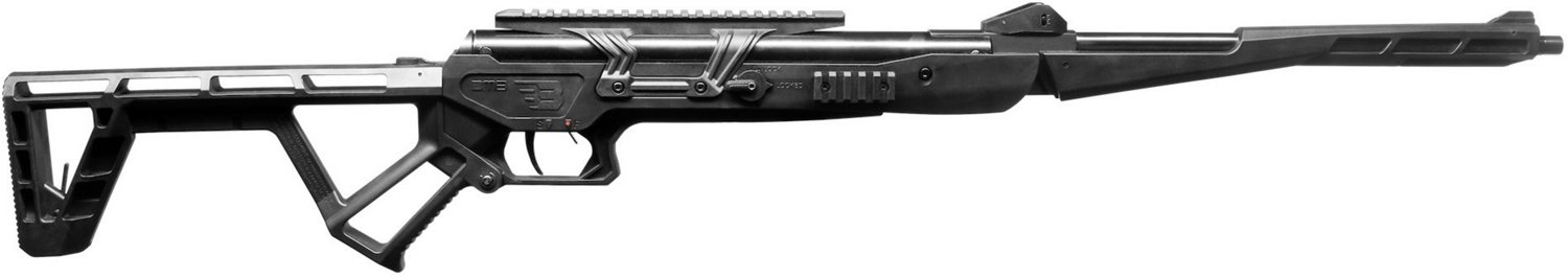 Black Bunker BM8 Threaded .22 Breakbarrel Air Rifle with Accessory Case ...
