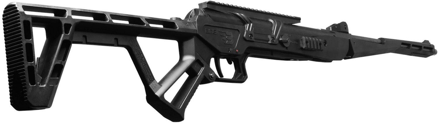 Black Bunker BM8 Threaded .177 Breakbarrel Air Rifle with Accessory ...