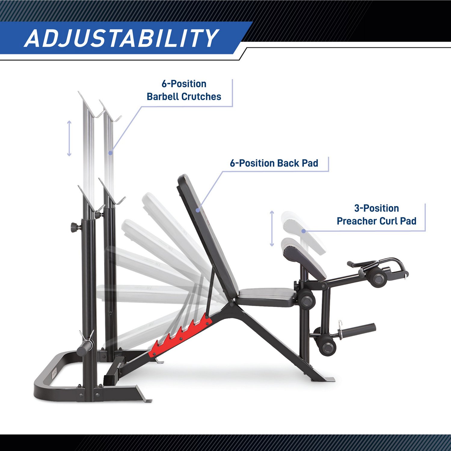 Marcy Atk Olympic Weight Bench | Academy