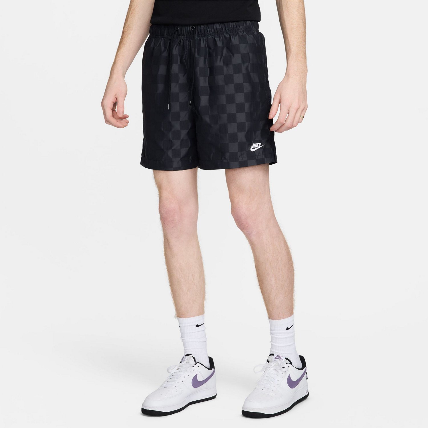 Nike Men's Checkers Club Flow Short | Free Shipping at Academy