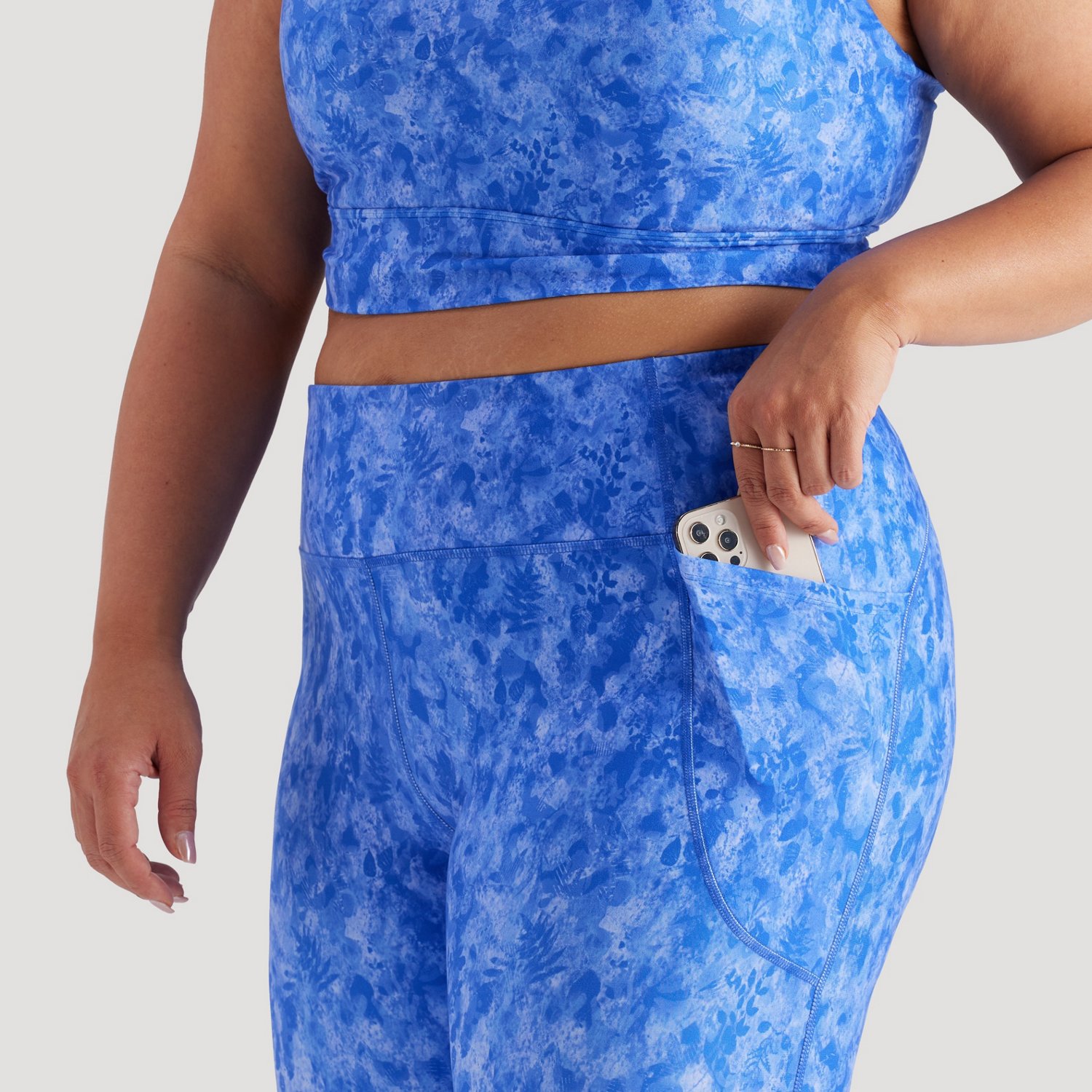 Freely Women's Plus Haven Luxe 7/8 Leggings 25 in | Academy