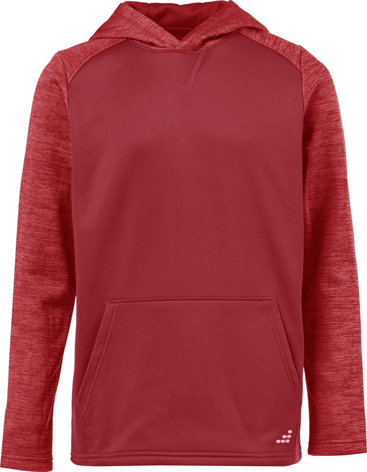 BCG Boys' Heather Blocked Performance Fleece Hoodie | Academy