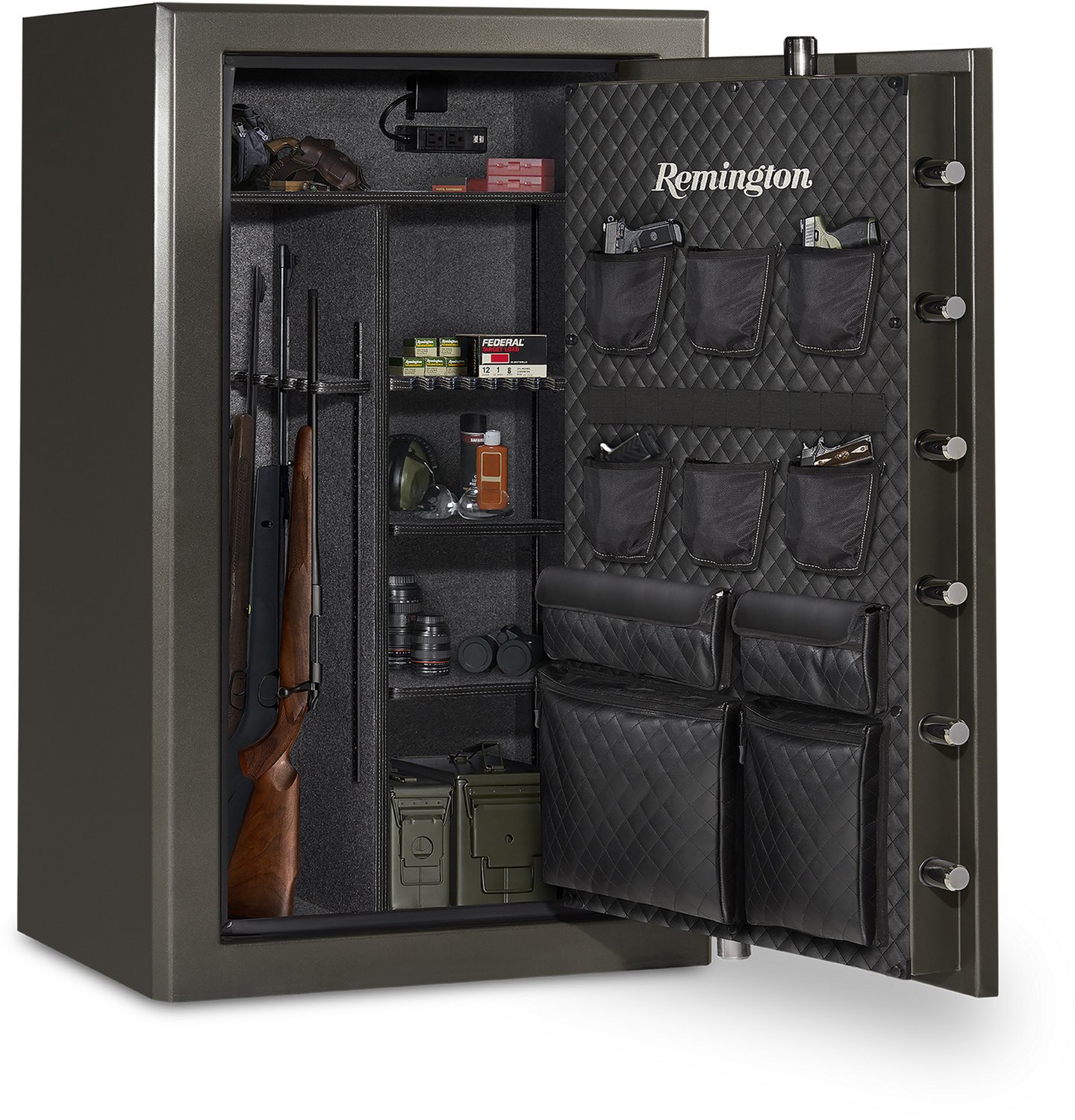 Remington Express 34 Gun Fireproof and Waterproof Gun Safe with Electronic Lock Academy