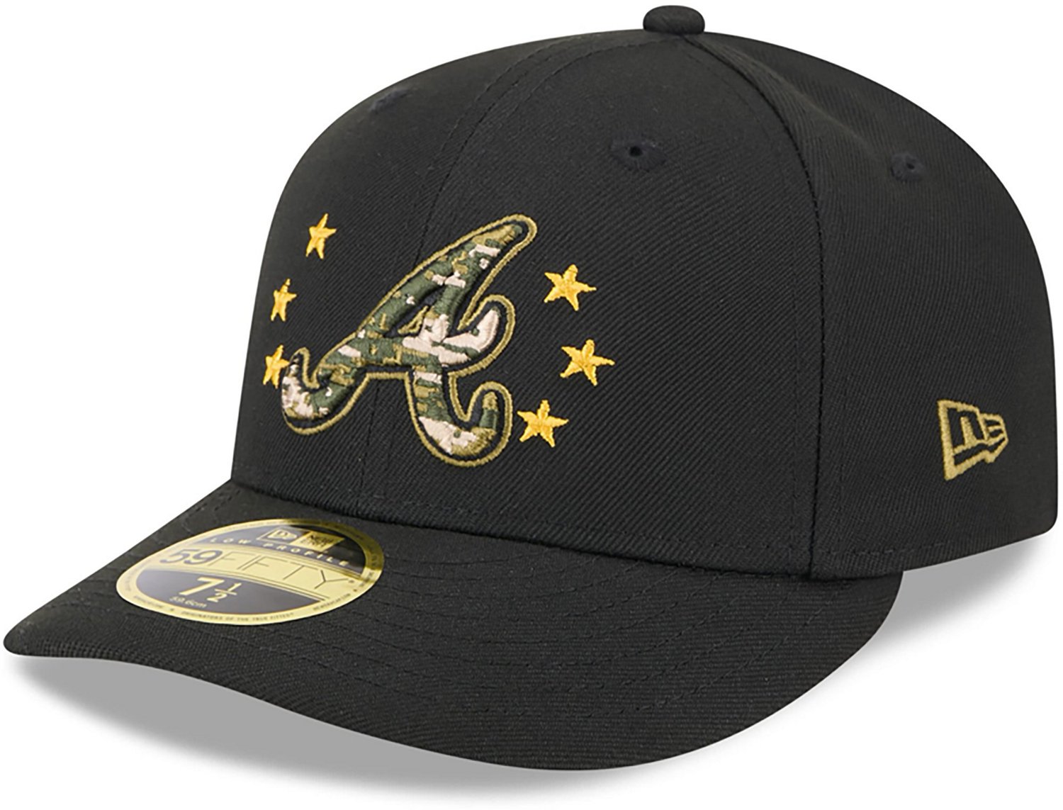 New Era Mens Atlanta Braves 2024 Armed Forces Day Low Profile 59fifty