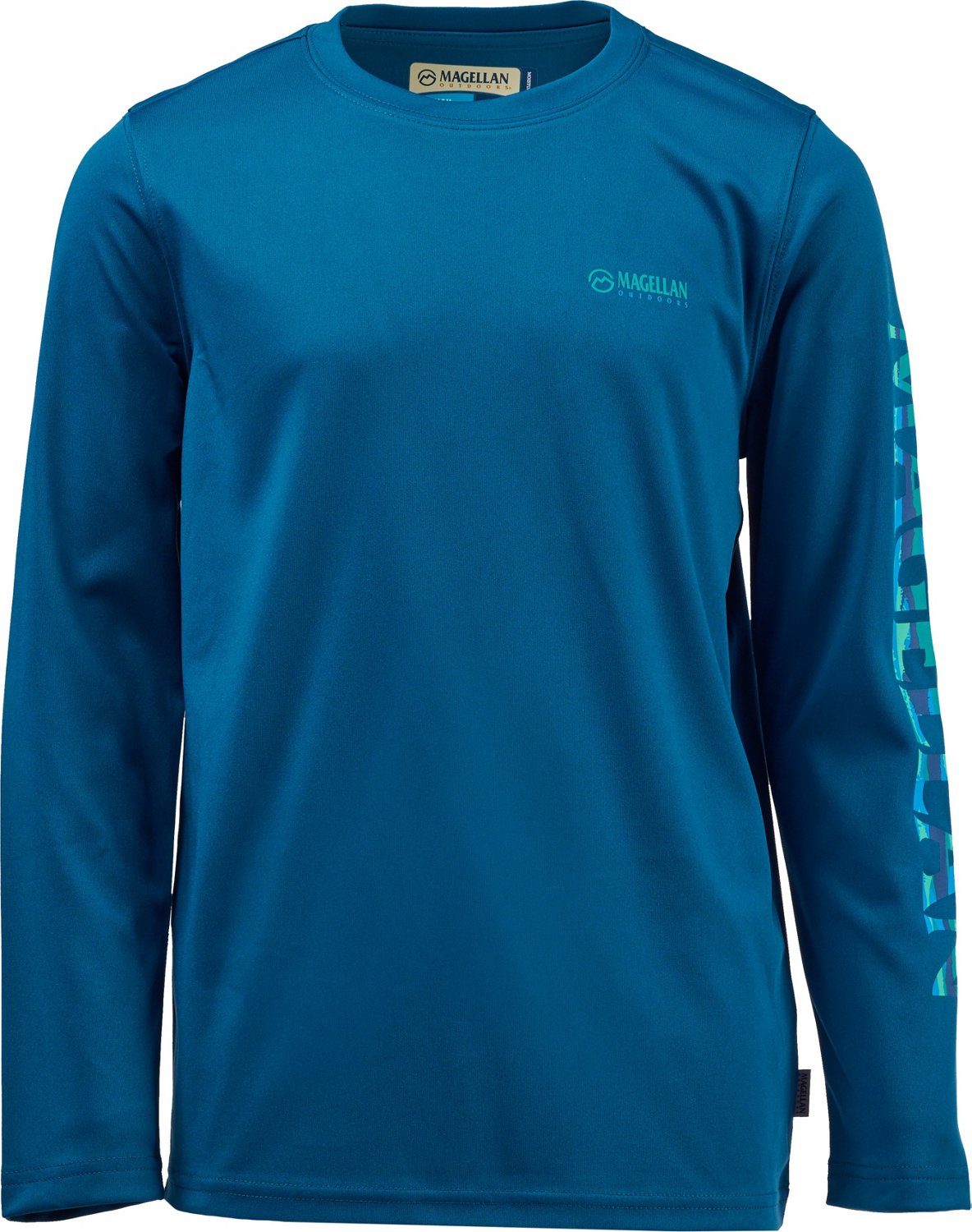 Magellan Outdoors Boys' Casting Crew Print Logo Fishing T-shirt | Academy