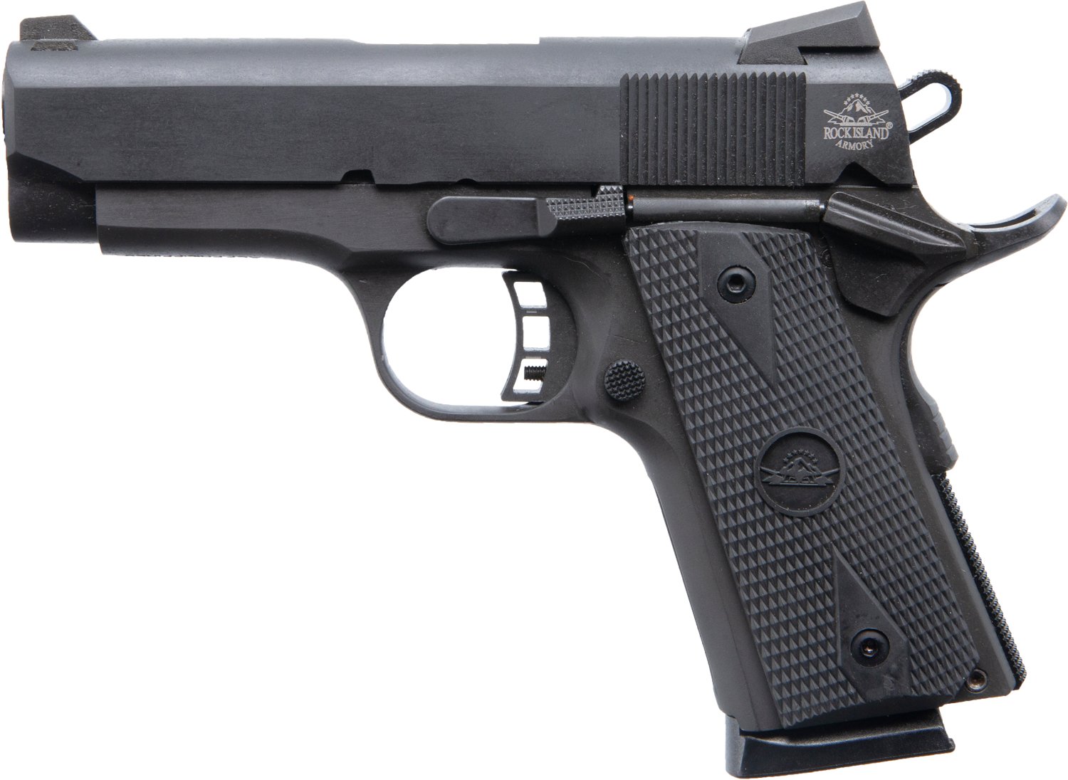 Rock Island Armory 1911 Rock Standard CS 45 ACP Sub-Compact 7-Round ...