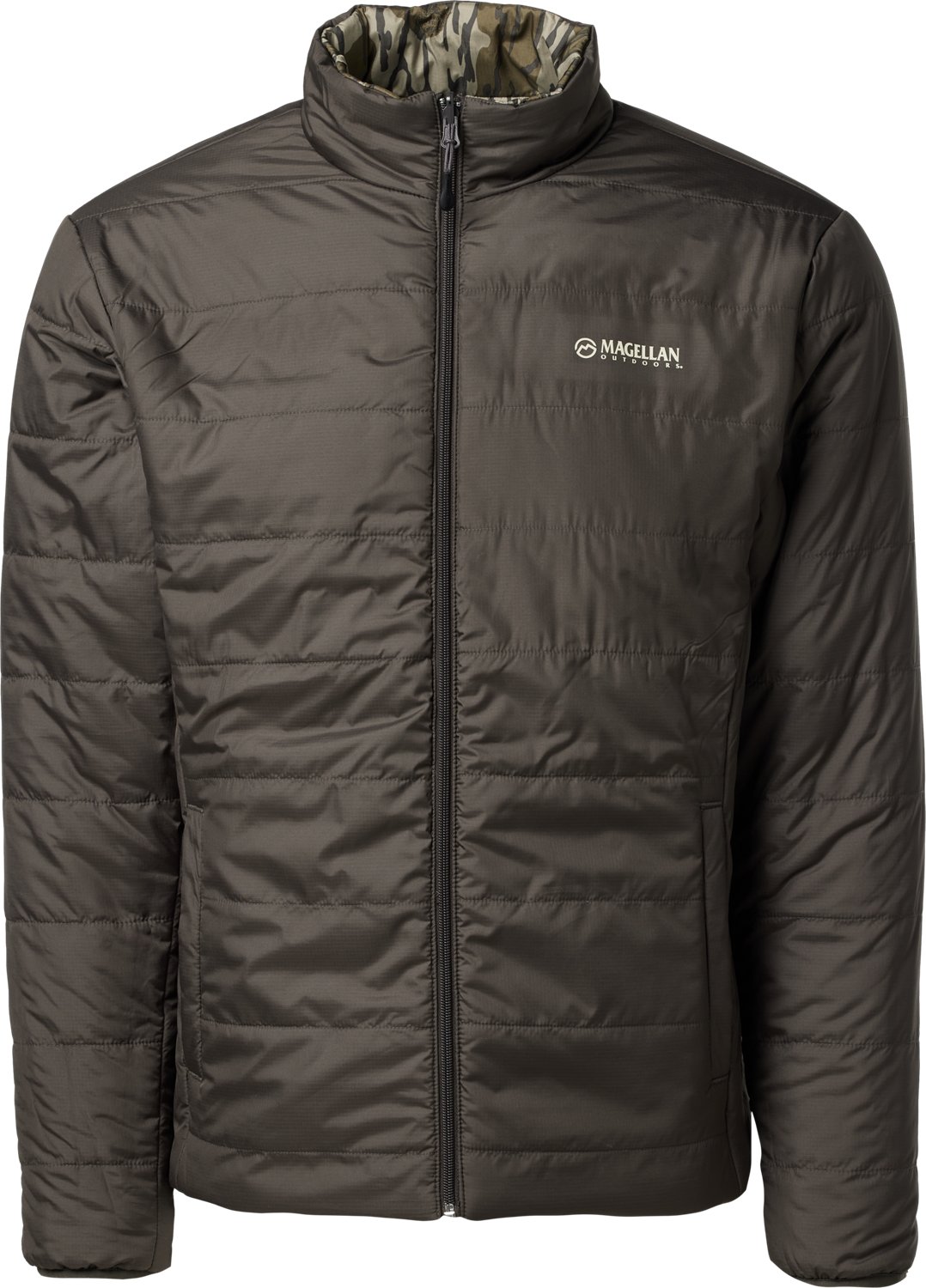 Magellan Outdoors Men's Reversible Puffer Jacket | Academy