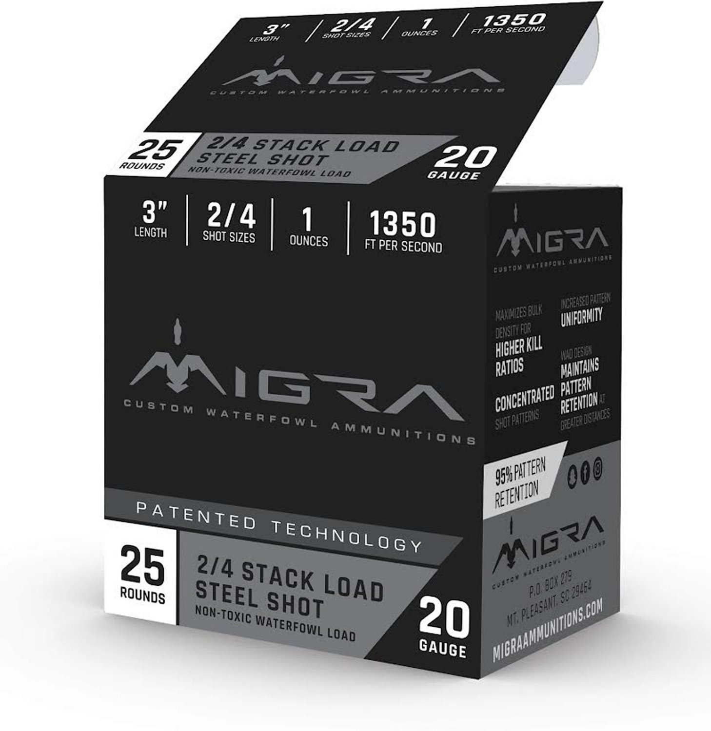 Migra Waterfowl 20 Gauge Shotshells - 25 Rounds | Academy