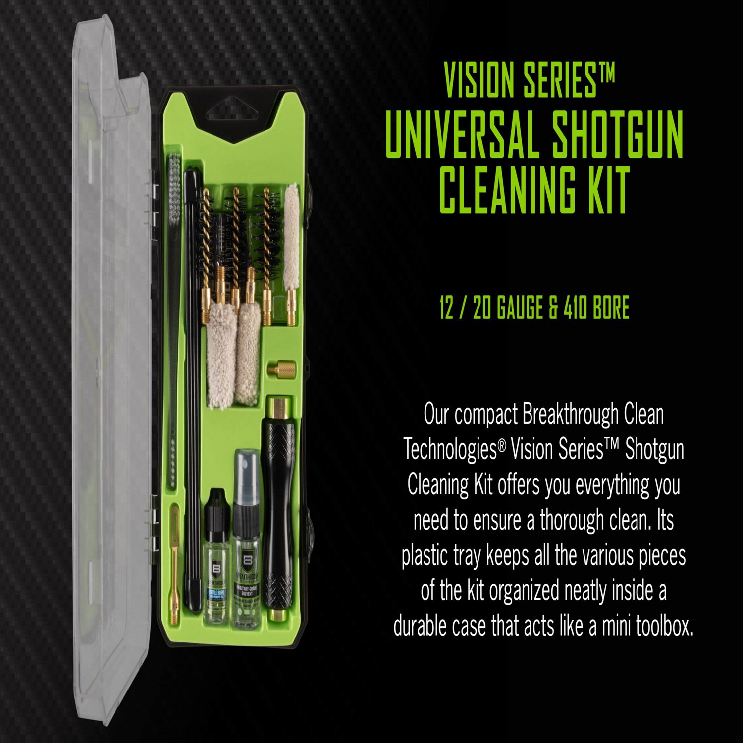 Breakthrough Universal Vision Series Shotgun Cleaning Kit | Academy