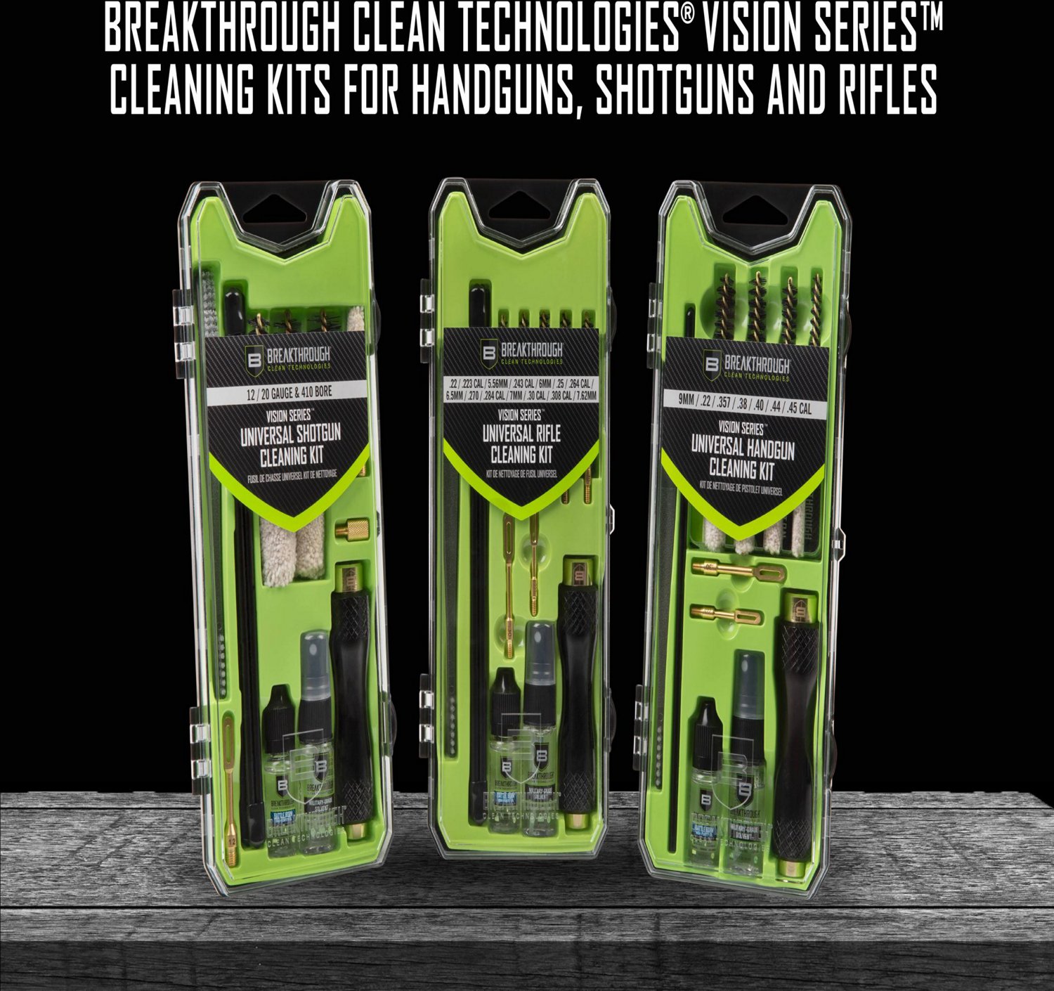 Breakthrough Universal Vision Series Shotgun Cleaning Kit | Academy