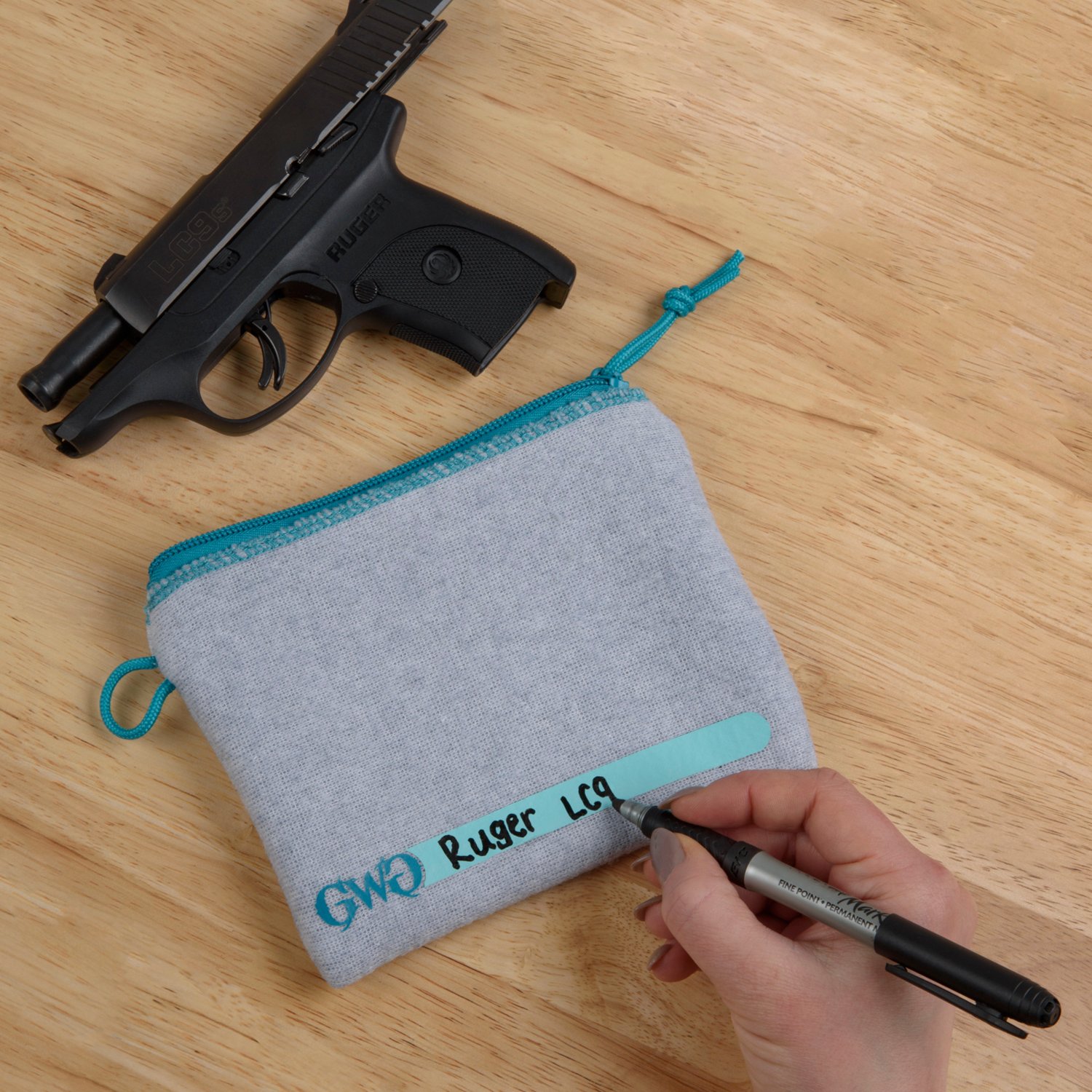 Girls With Guns Lockable Handgun Storage Pouch with Writable ID Label ...