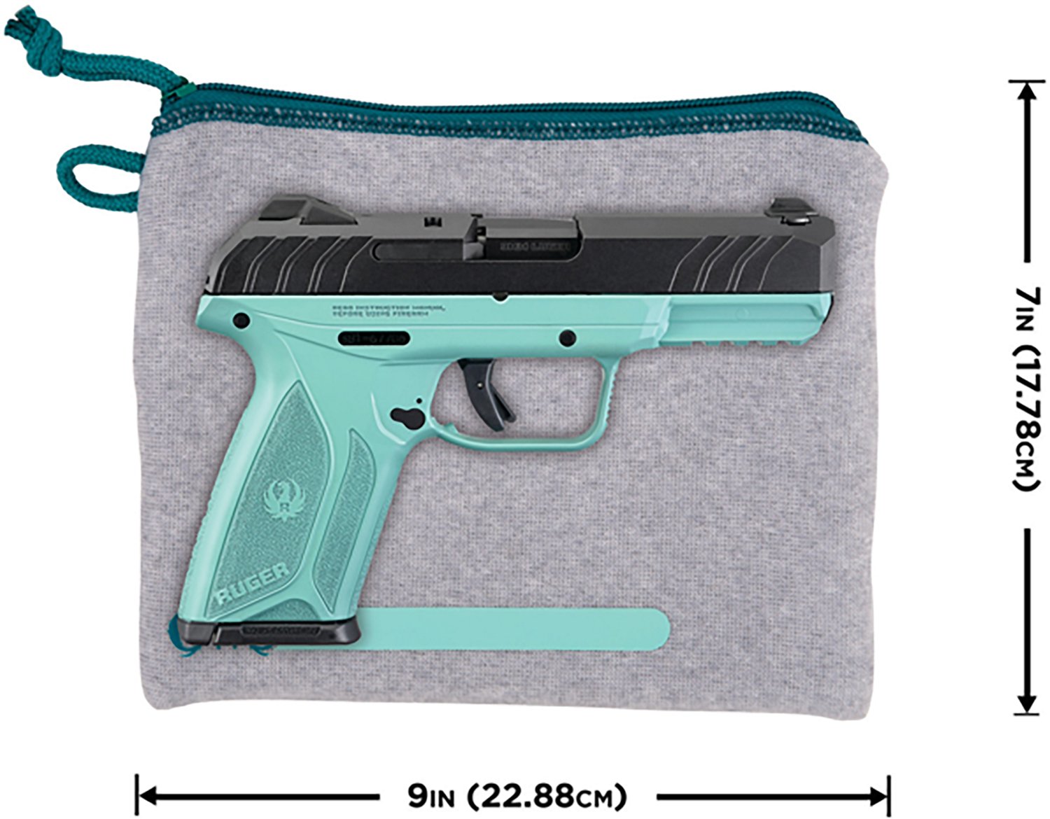 Girls With Guns Lockable Handgun Storage Pouch with Writable ID Label ...